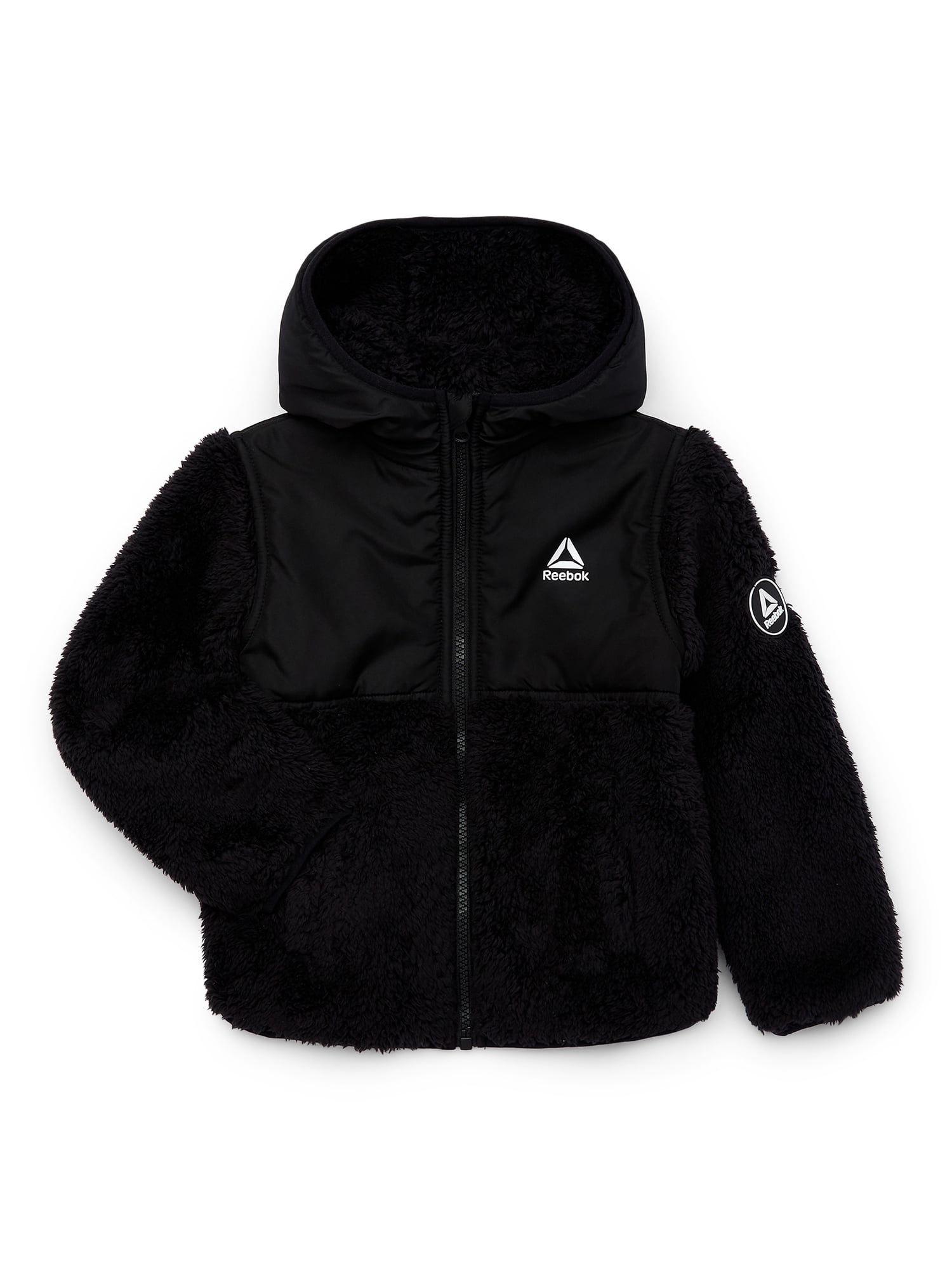 Reebok Toddler Monkey Fleece Zip- Up Jacket, Sizes 12M- 5T - Walmart.com