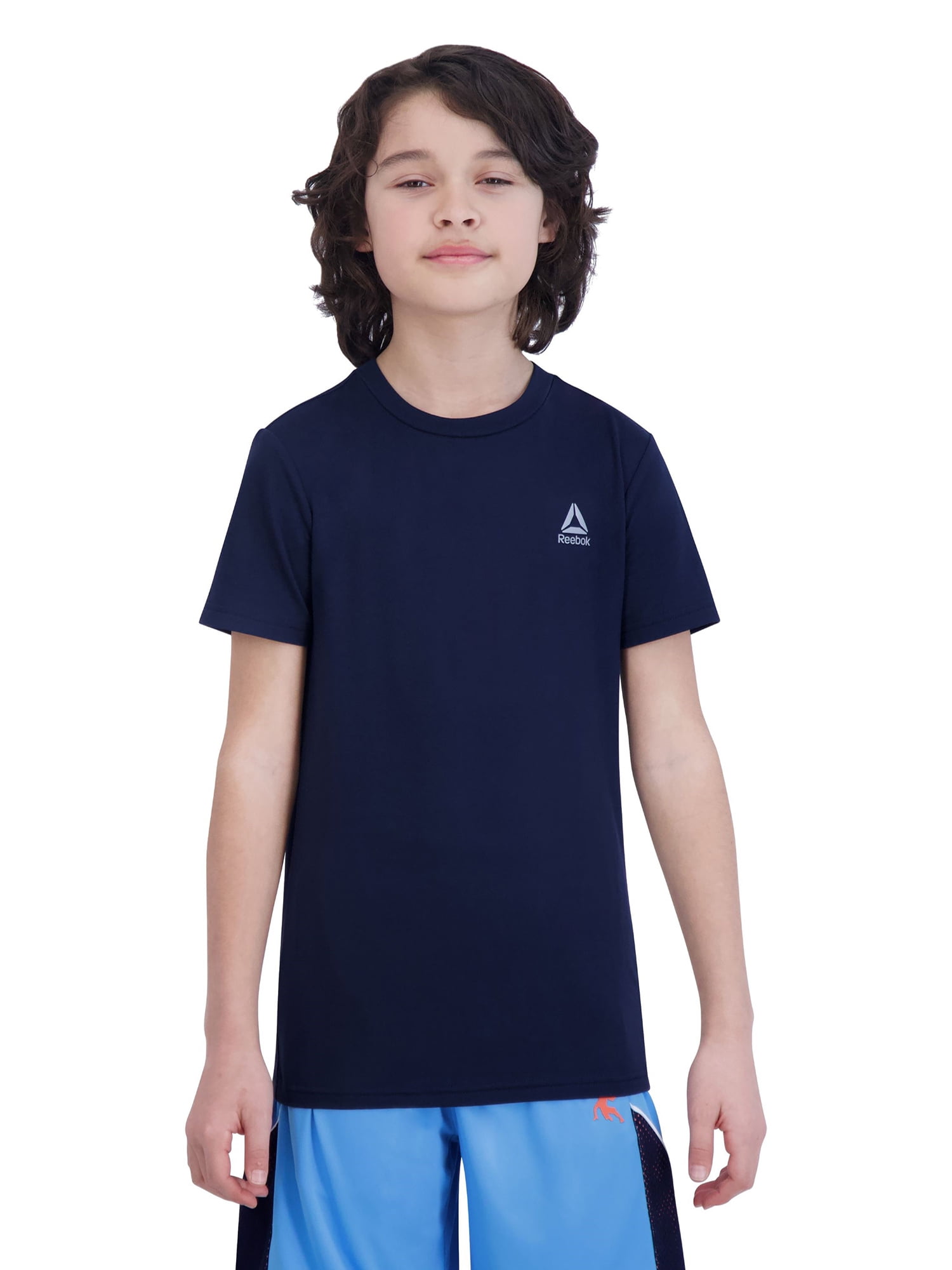 Reebok Boys Delta Core Tee - Active Short Sleeve Shirt - Walmart.com