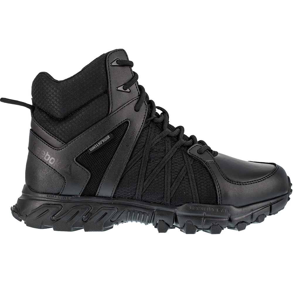 Reebok Trailgrip Tactical Men's Soft Toe EH WP 6 Inch Side Zip Tactical ...