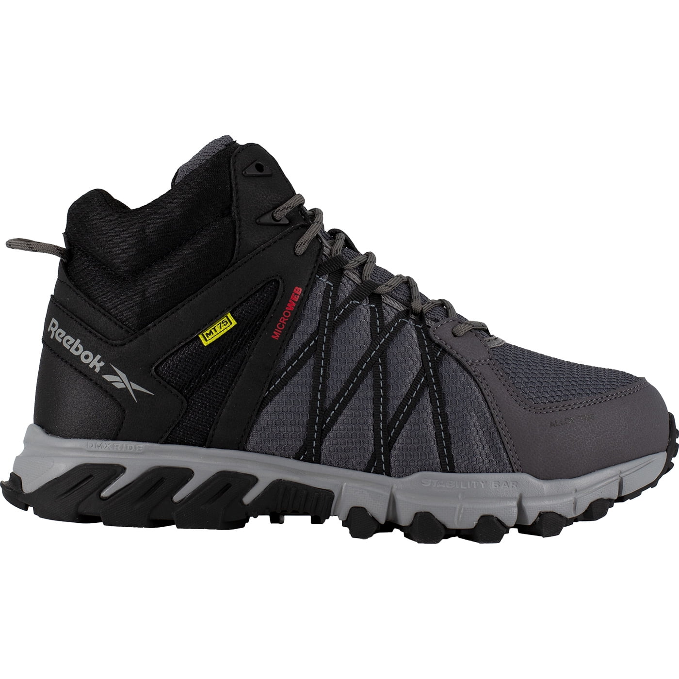 Reebok TrailGrip Work Men's Athletic Shoe, Alloy Toe, Internal Met ...
