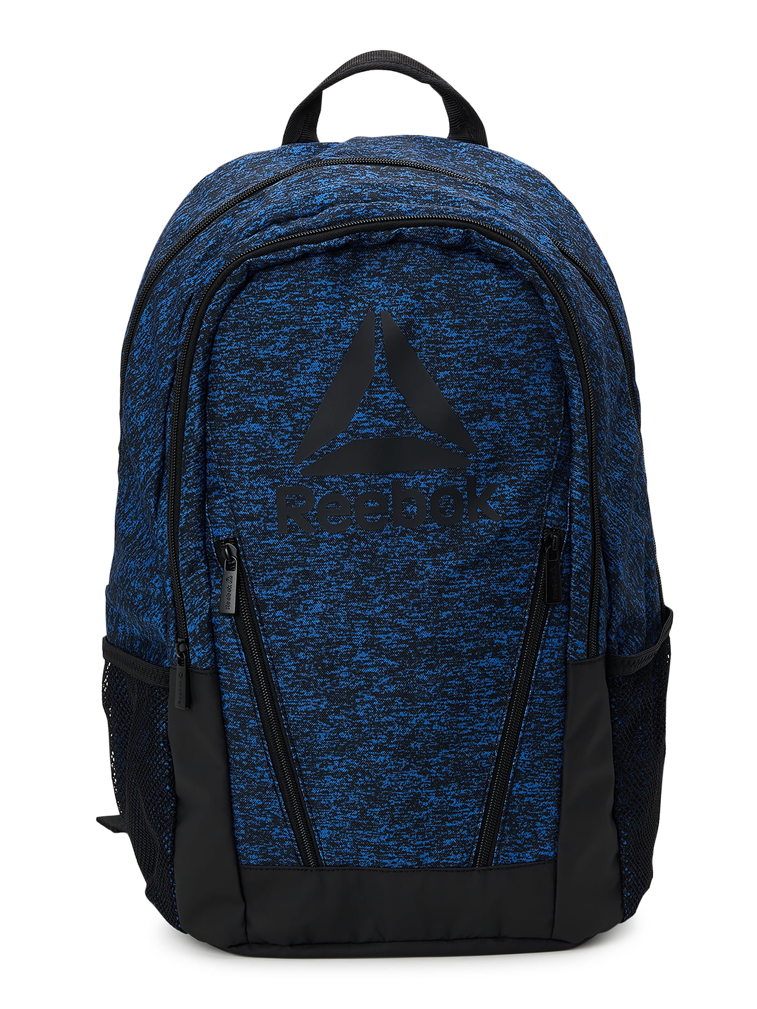 Reebok Unisex Adult Silas 19.5" Laptop Backpack, Black and Navy Blue ...