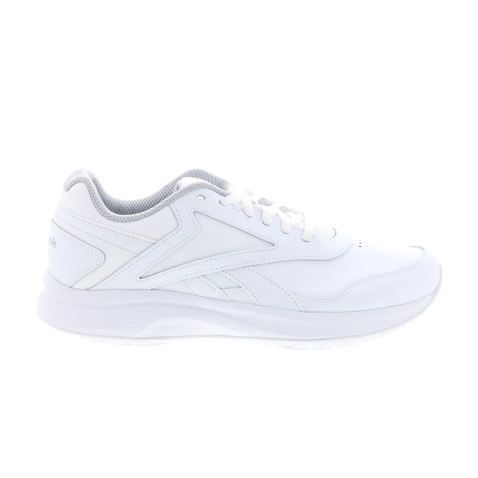 Reebok Walk Ultra 7 DMX MAX Wide 2E Mens White Lifestyle Sneakers Shoes ...