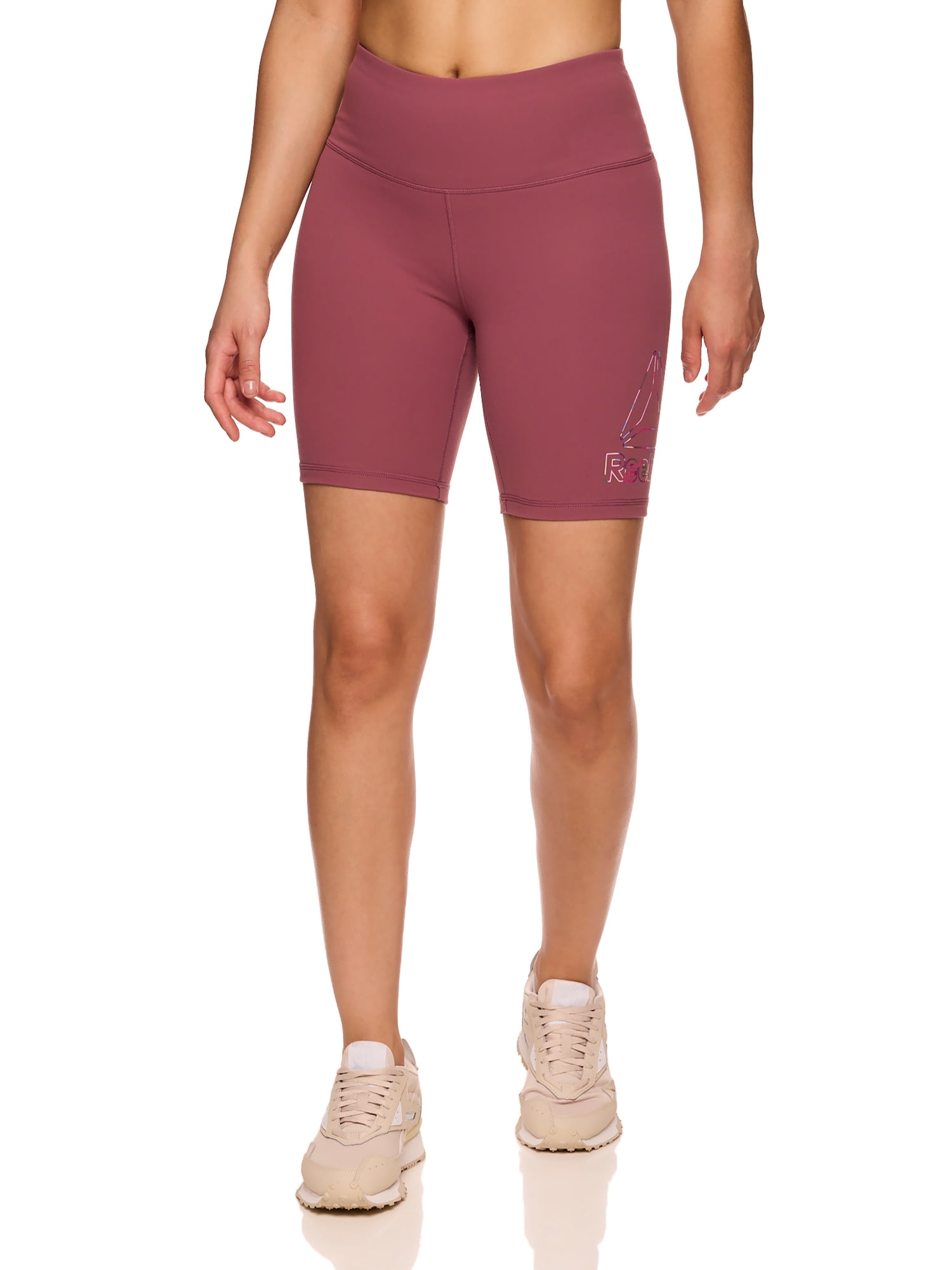Reebok Women’s Activate High Rise Bike Short with Back Pocket, Sizes XS ...