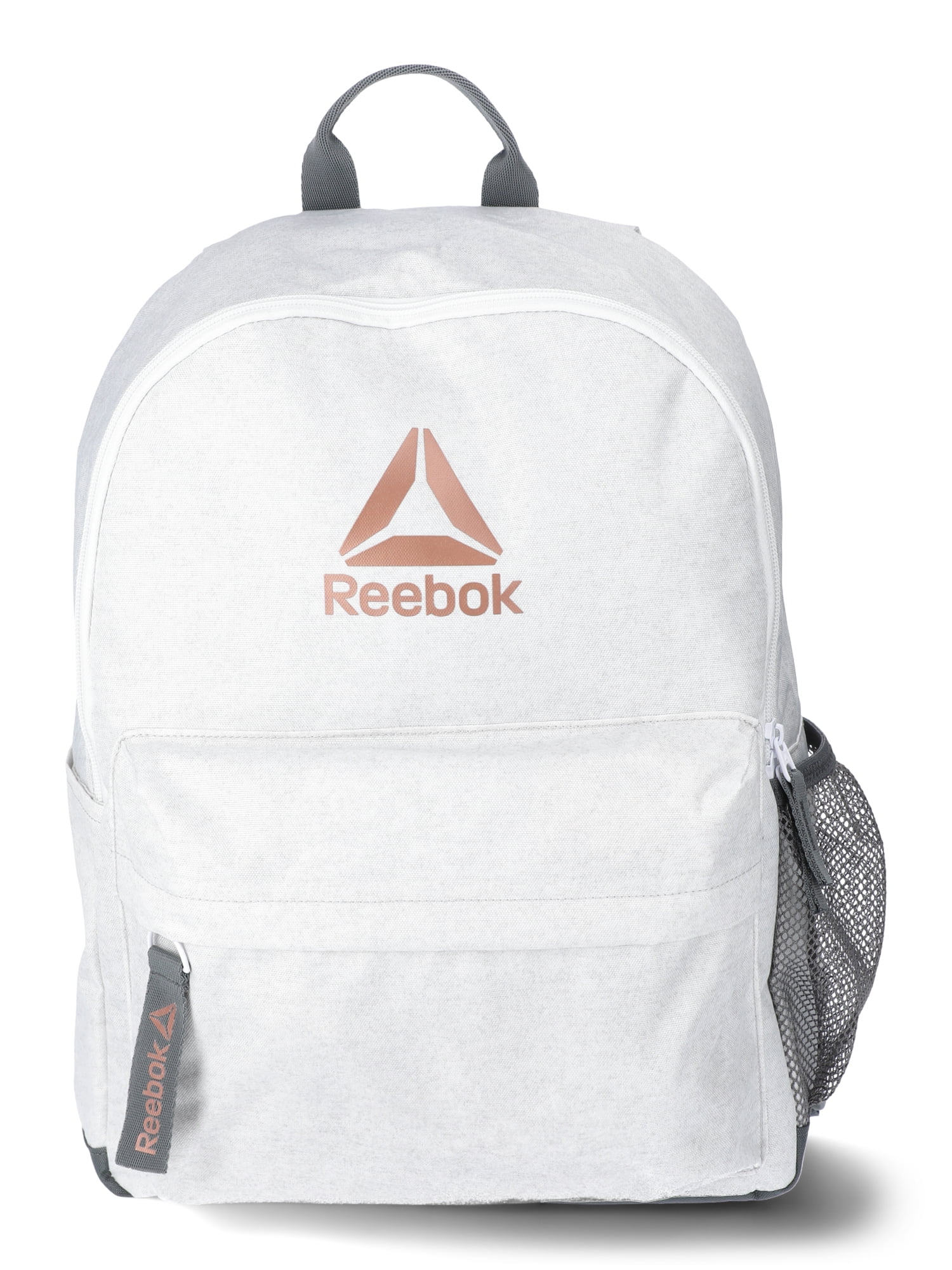 Reebok Women's Beau Backpack with 12.5” Laptop Sleeve, White Heather ...