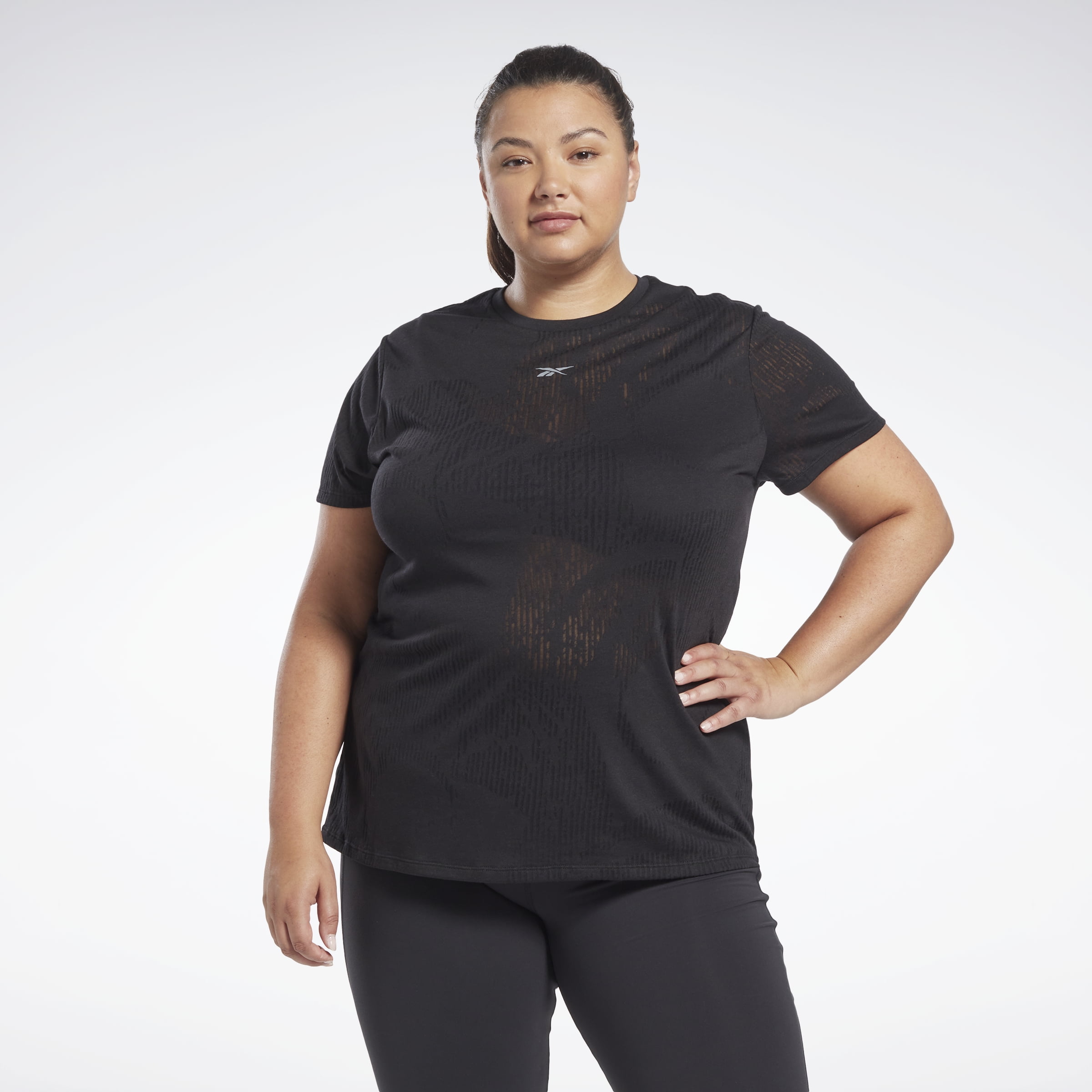 Reebok Women's Burnout T-Shirt (Plus Size) - Walmart.com