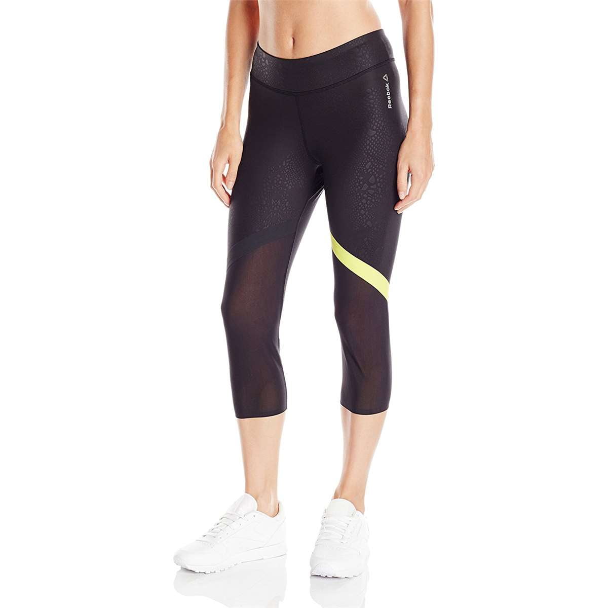 Reebok Women's Cardio Capri Pants, Black,S - US - Walmart.com