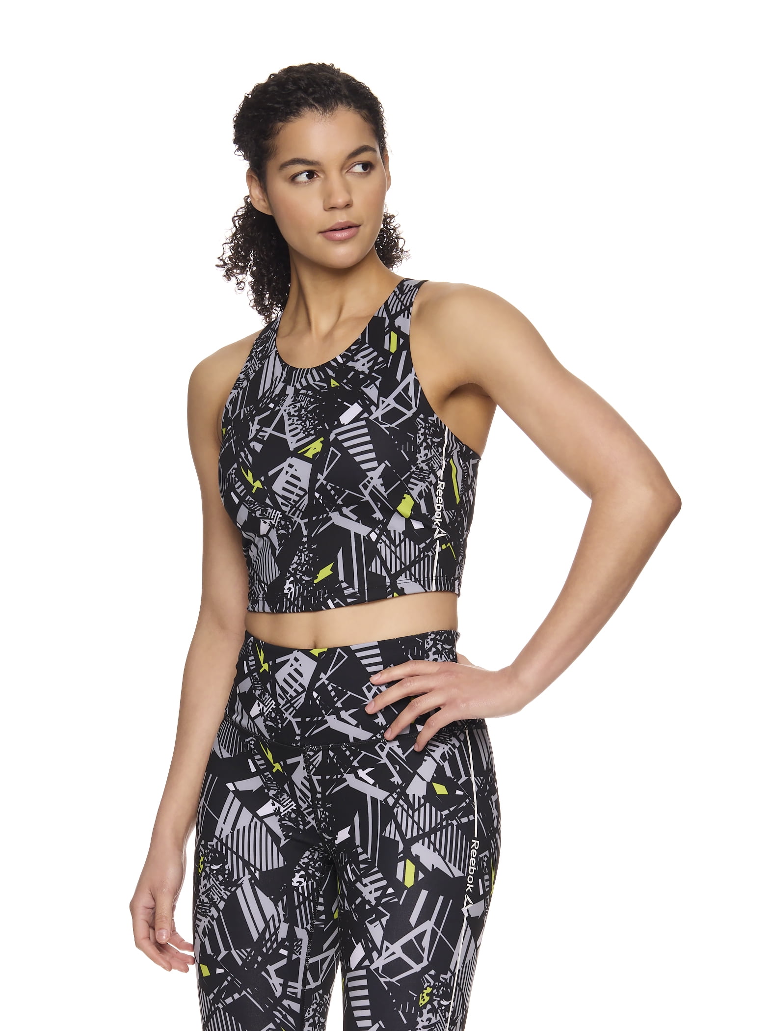 Reebok Women's Cropped Tank Bra, Sizes XS-XXXL - Walmart.com