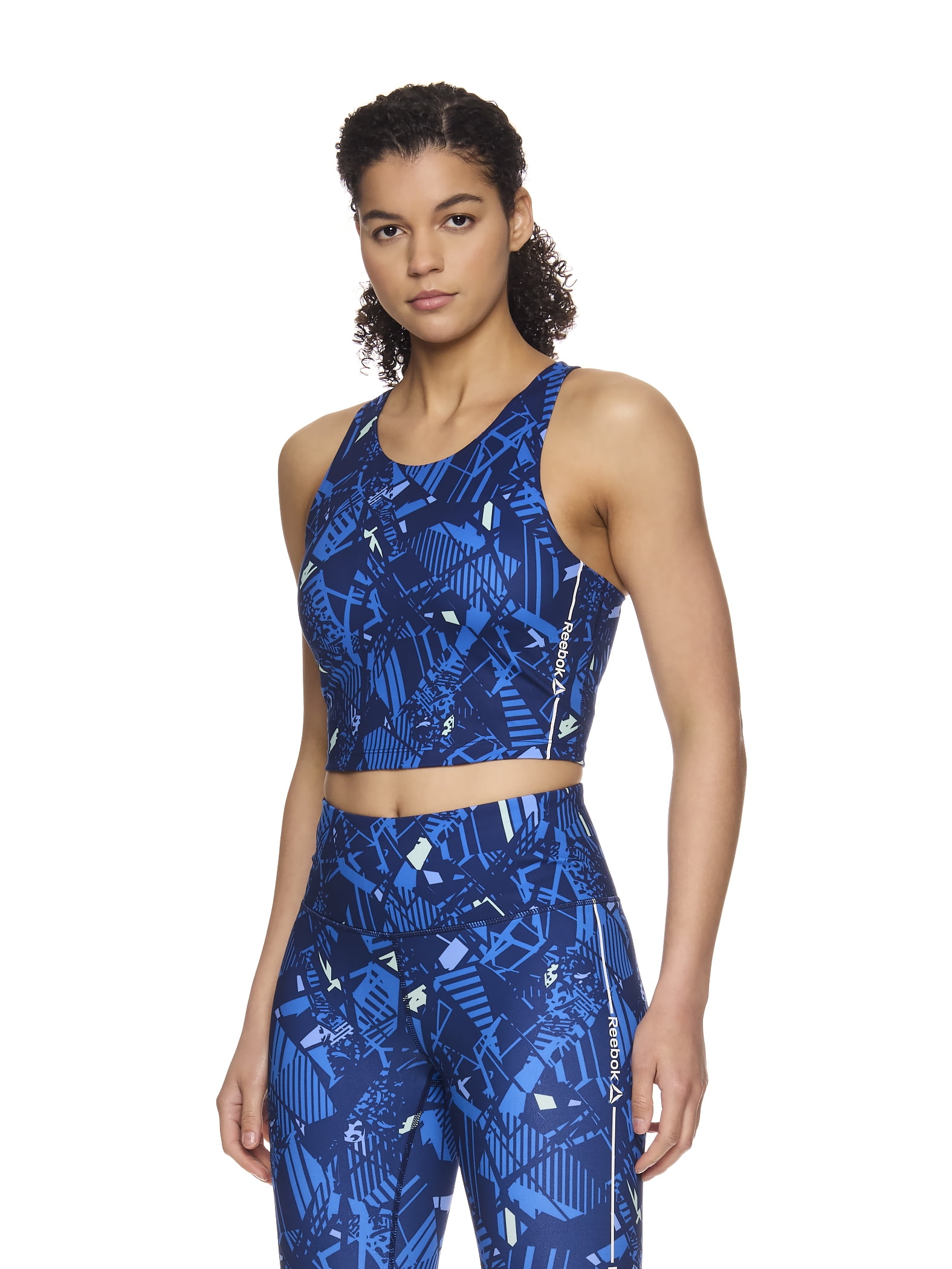 Reebok Women's Cropped Tank Bra, Sizes XS-XXXL - Walmart.com