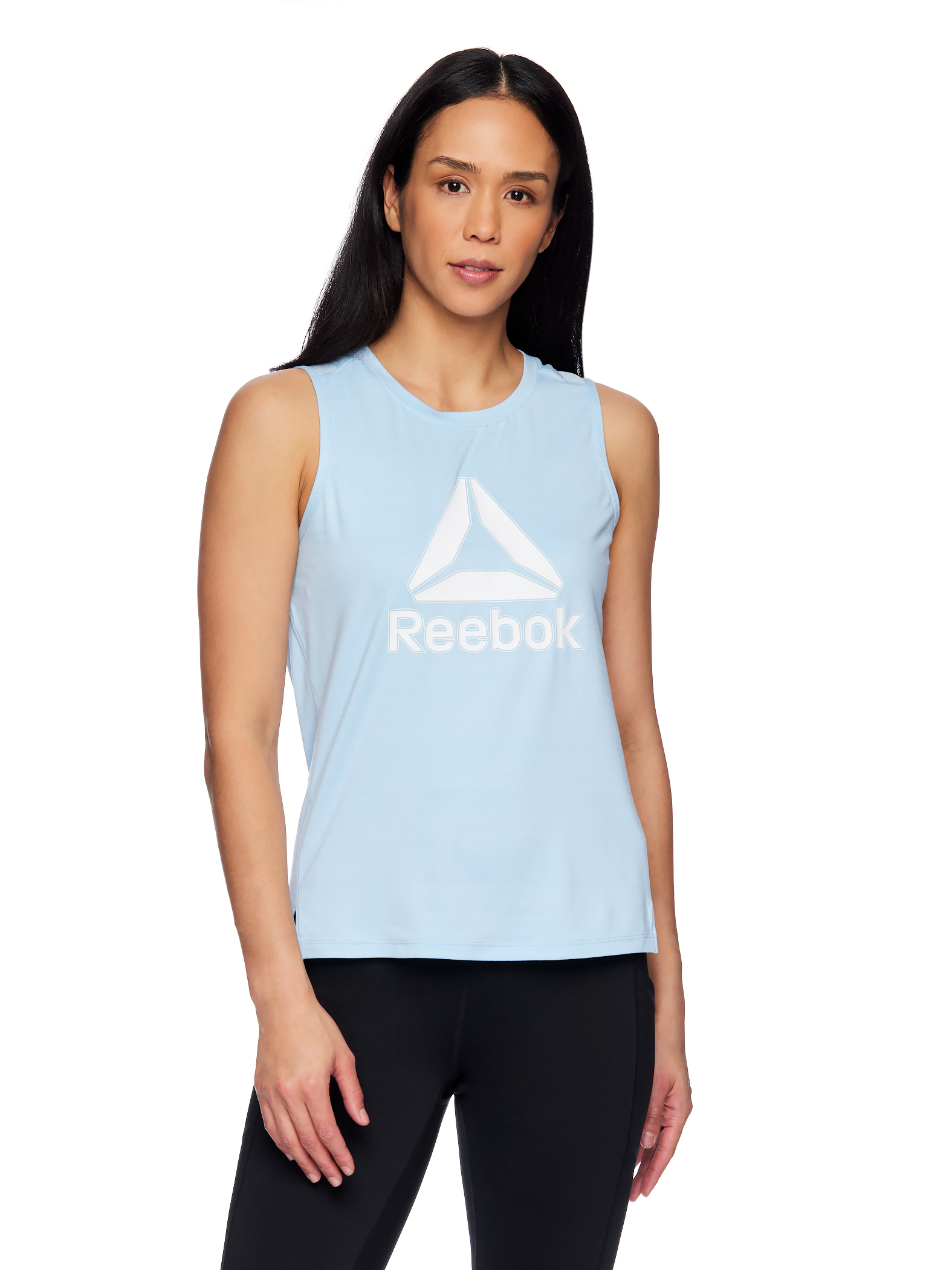 Reebok Women's Essence Graphic Tank With Mesh Panel - Walmart.com
