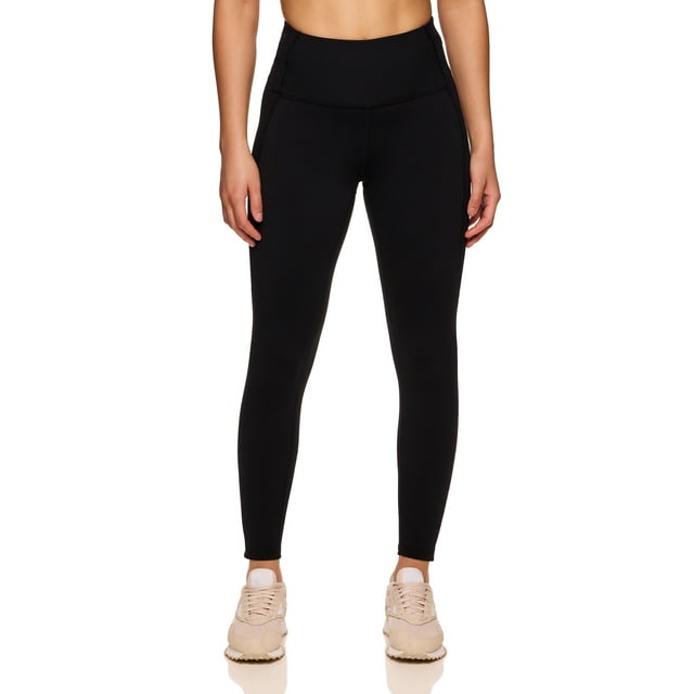 Reebok Women’s Evolution High Rise 7/8 Legging with Side Pockets, Sizes ...