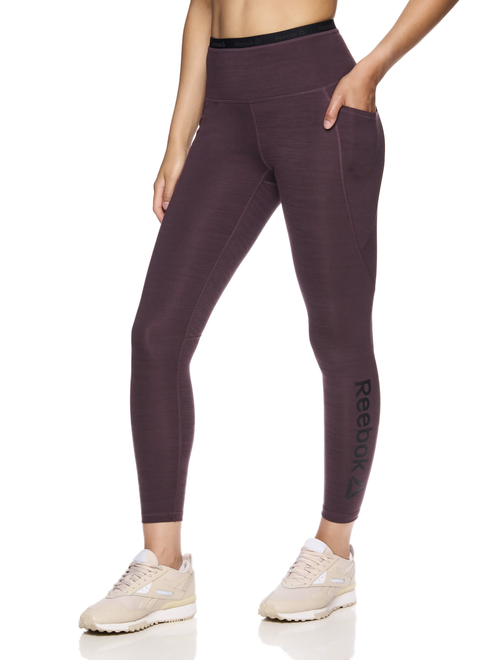 Reebok Women's Flex High Rise 7/8 Legging with Pockets, Sizes XS-XXXL ...