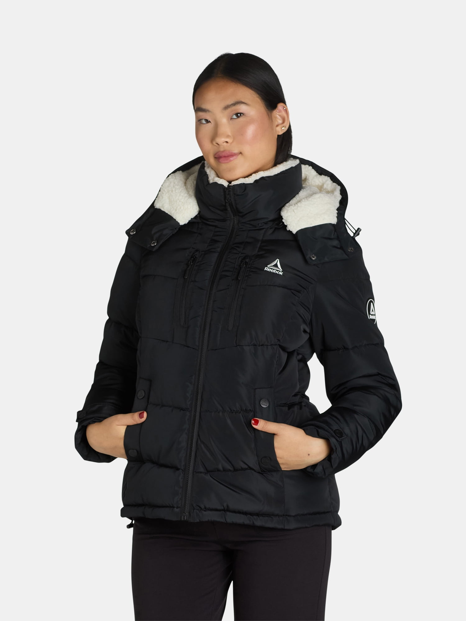 Reebok Women's and Women's Plus Heavyweight Puffer Coat, Sizes XS-2X ...
