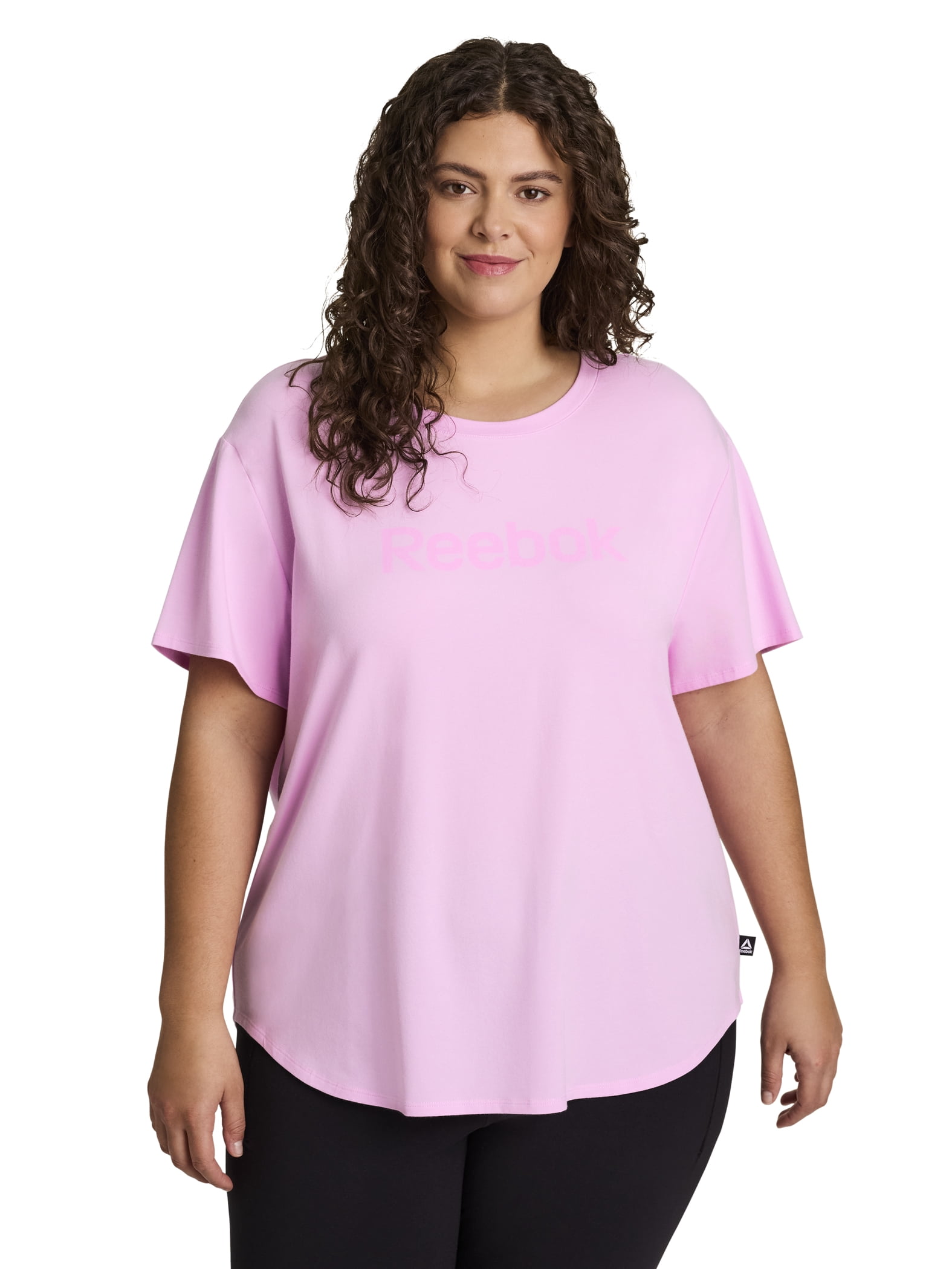 Reebok Women's Identity Short Sleeve Tee, Sizes XS-4X - Walmart.com