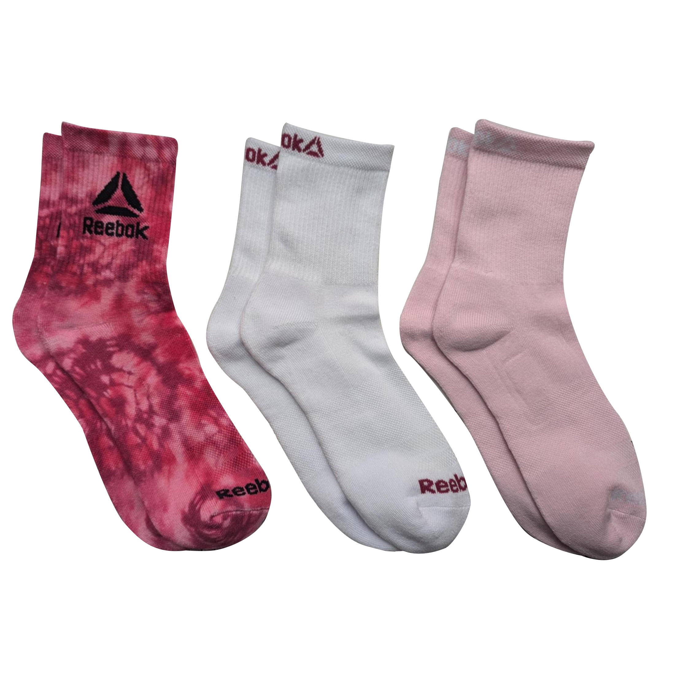 Reebok women's Limited Edition Cushion Mid-Crew Socks - Walmart.com