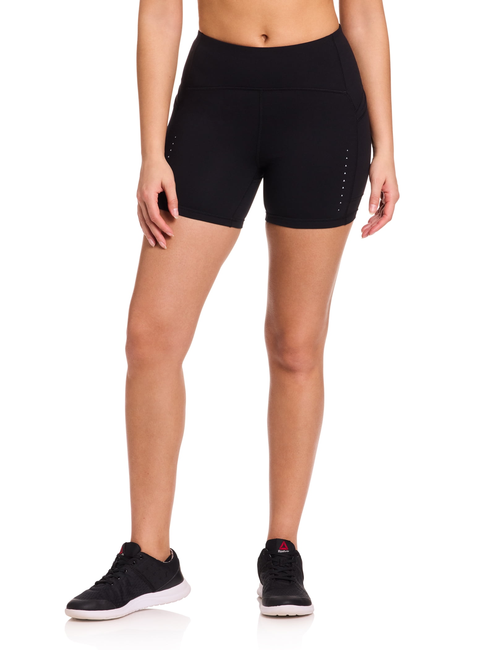 Reebok Women's On the Run High Rise Bike Shorts, Sizes XS-XXXL ...