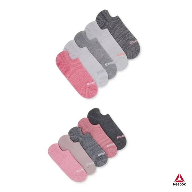 Reebok Women's Performance Lightweight Liner Socks, 10-Pack - Walmart.com