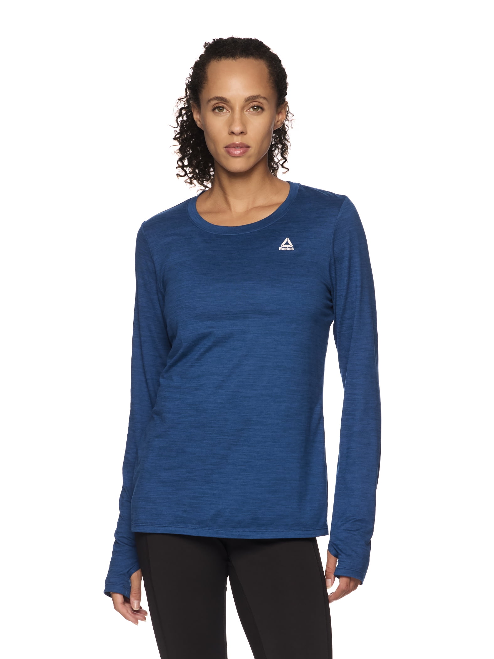 Reebok Women's and Women's Plus Legacy Core Knit Performance Long ...