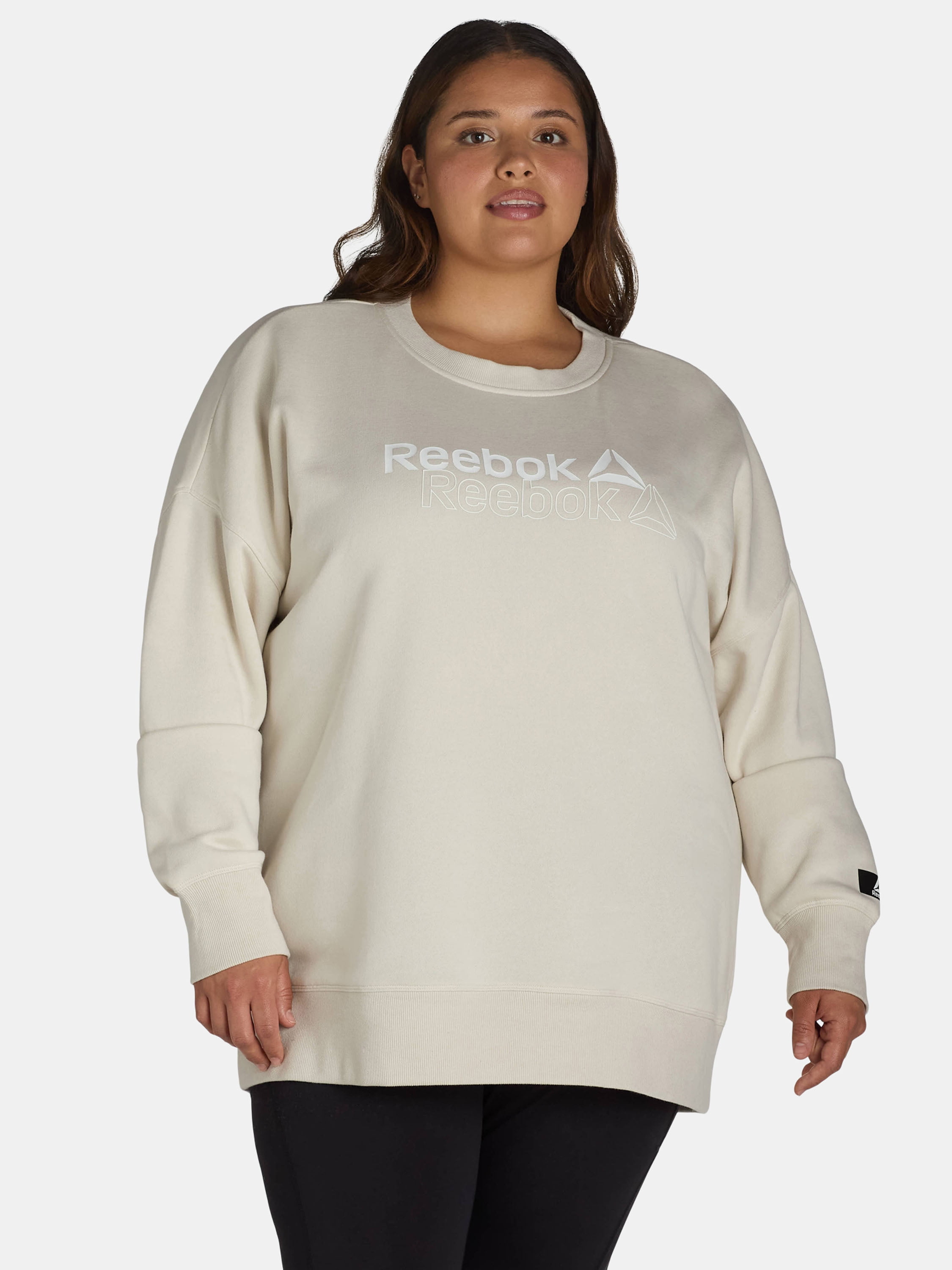 Reebok Women’s and Women’s Plus After Class Crewneck Sweatshirt, Sizes XS-4X - Walmart.com
