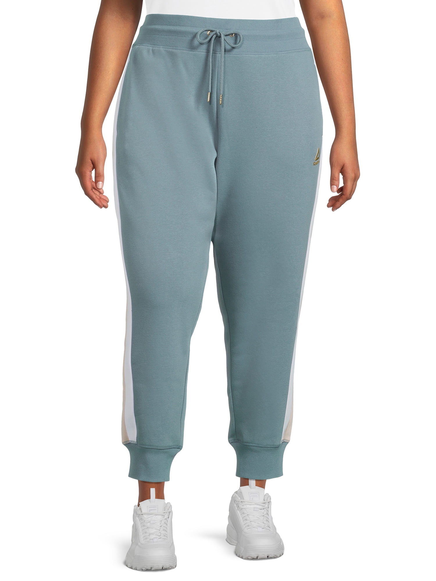 Reebok Women’s Plus Fierce Color Block Jogger with Pockets - Walmart.com