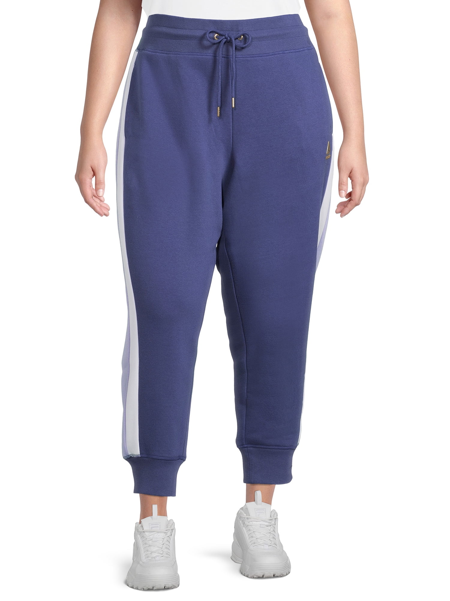Reebok Women’s Plus Fierce Color Block Jogger with Pockets - Walmart.com
