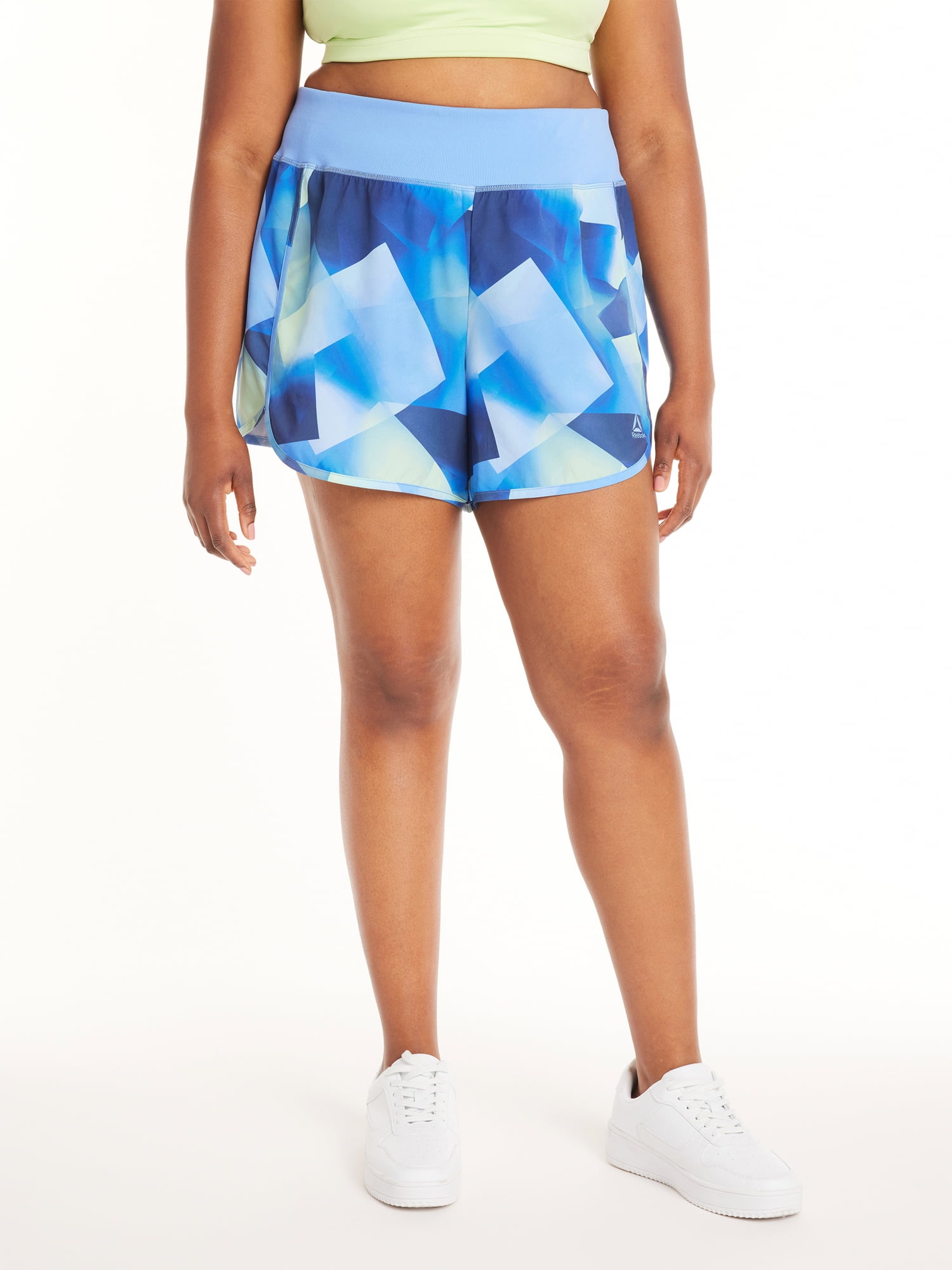 Reebok Women’s Plus Size Print Running Shorts, Sizes 1X-4X - Walmart.com