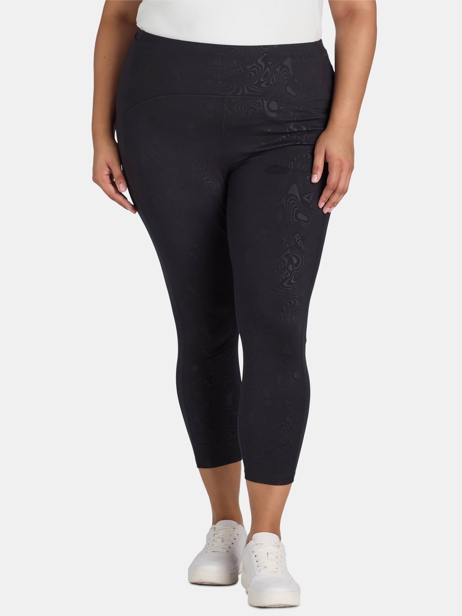 Reebok Women's and Women's Plus Spirit High Rise 7/8 Legging with Pockets, Sizes XS-4X - Walmart.com
