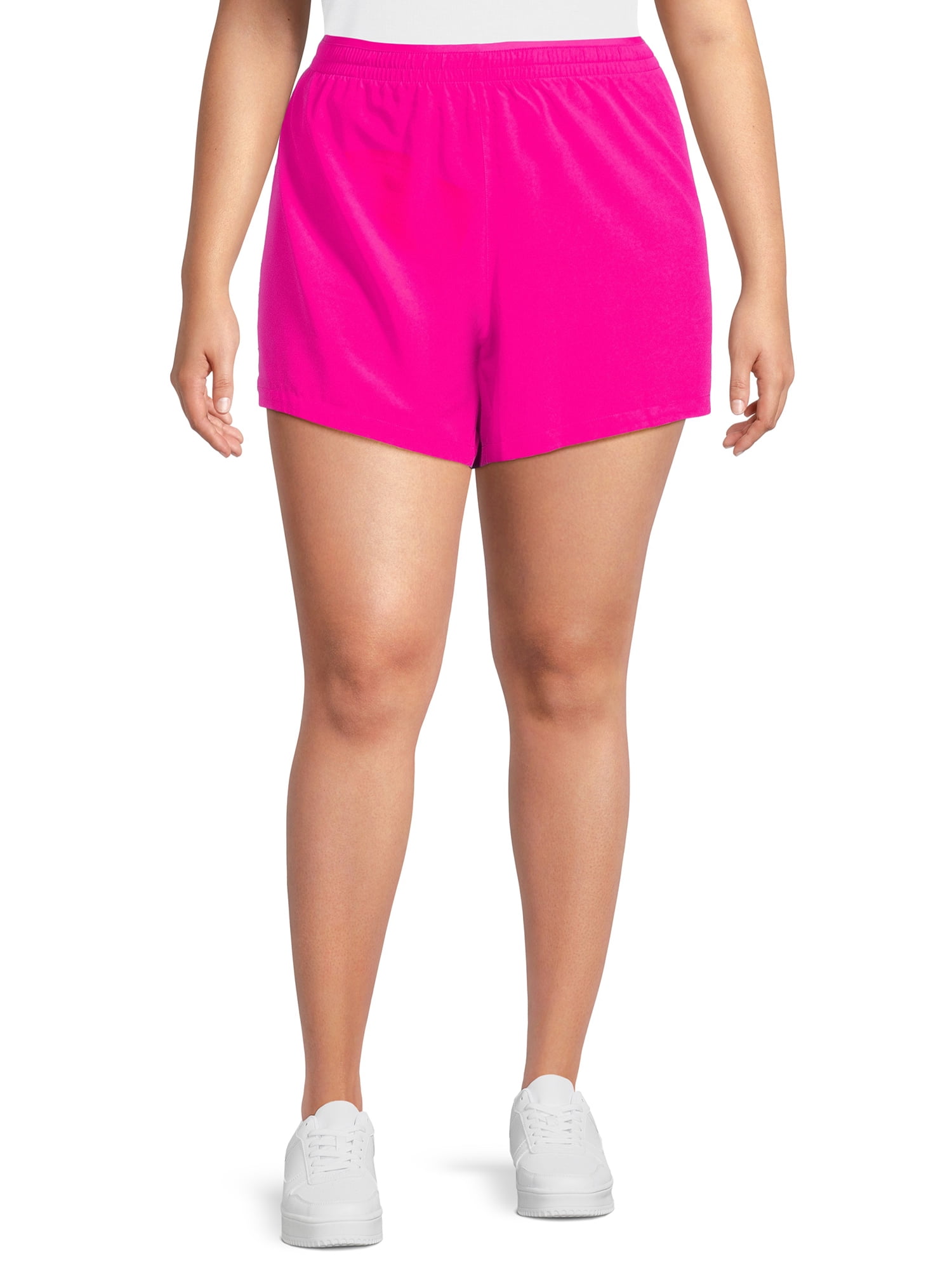 Reebok Women’s Plus Size Staple Running Shorts, Sizes 1X-4X - Walmart.com