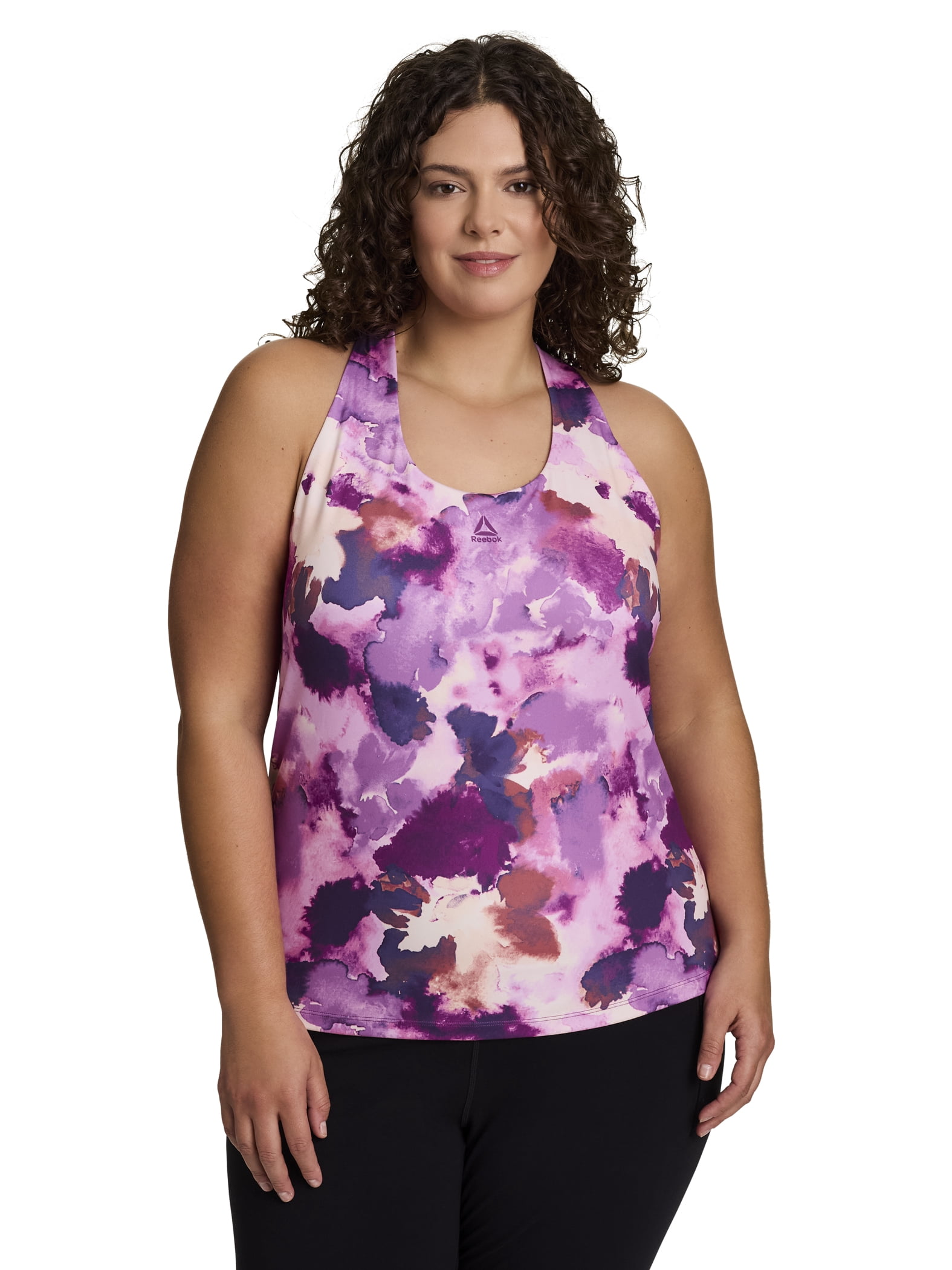 Reebok Women's Medium Impact Move Bra Tank with Removable Cups, Sizes ...
