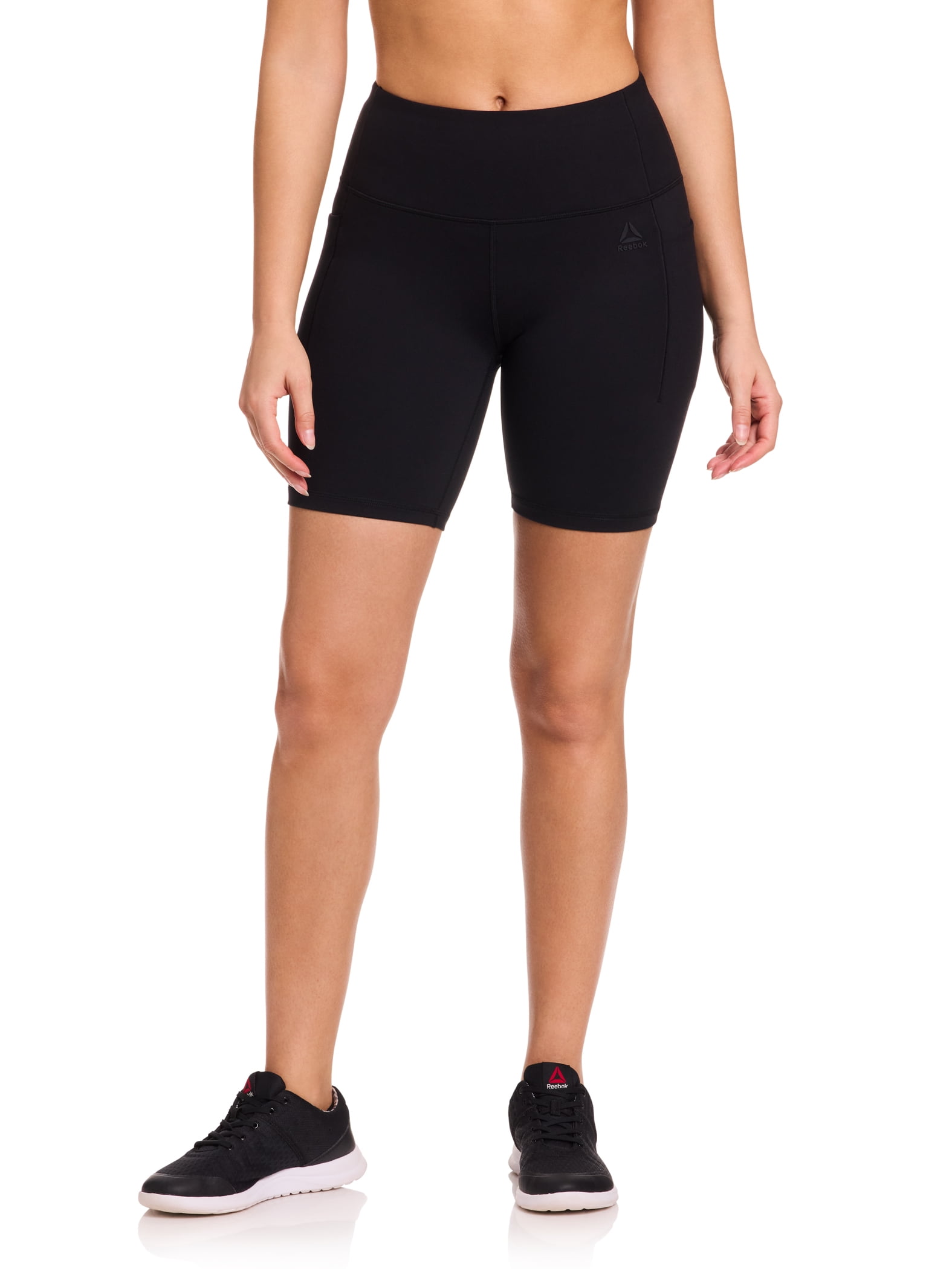 Reebok Women's Reflex High Rise Bike Shorts, Sizes XS-XXXL - Walmart.com