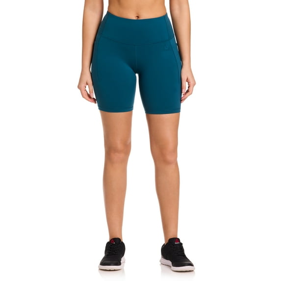 Reebok Women's Reflex High Rise Bike Shorts, Sizes XS-XXXL - Walmart.com