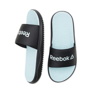 Reebok Women's Memory Foam Adjustable Strap Comfort Slide Sandal ...