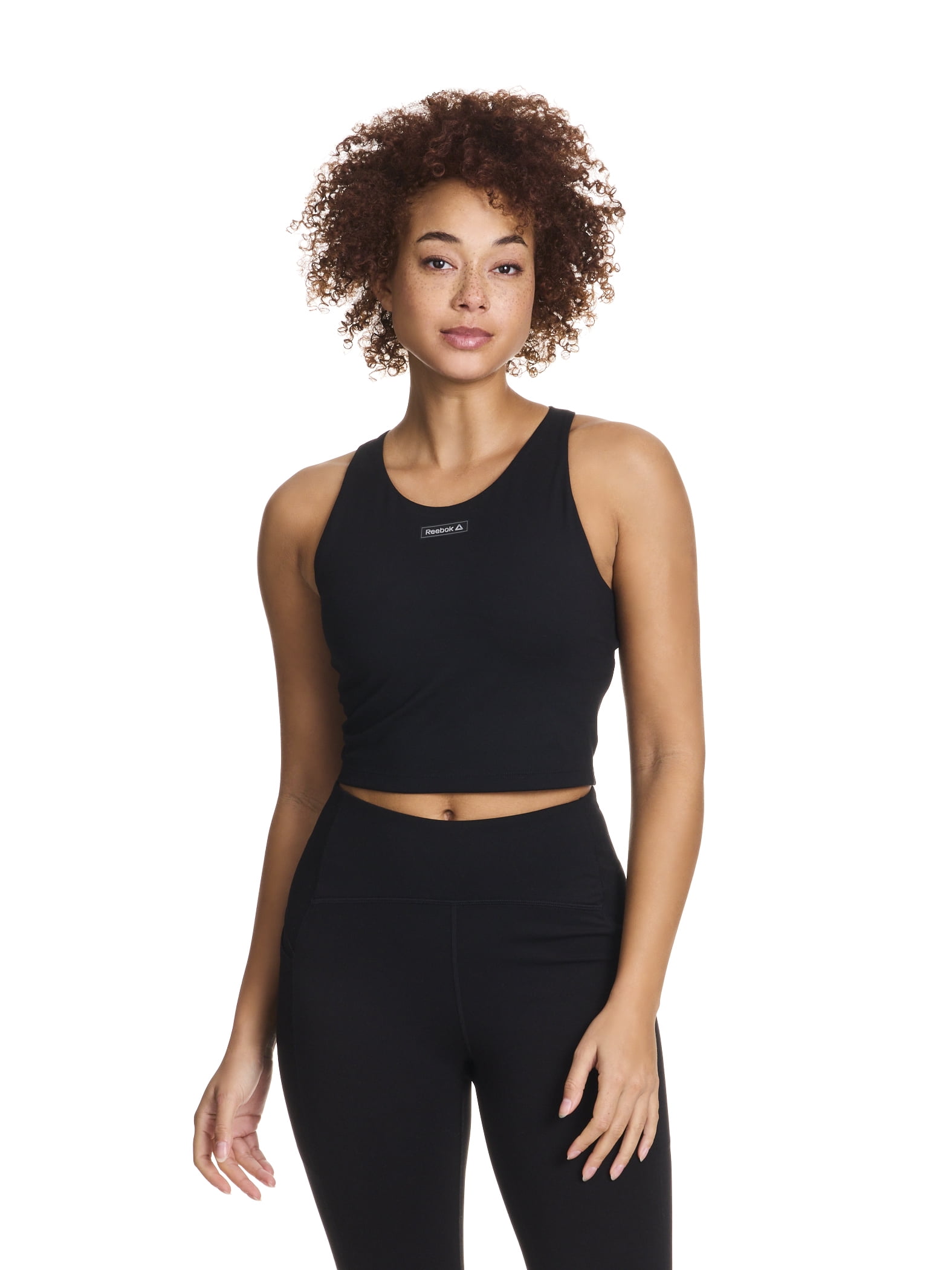Reebok Women's Athletic Cropped Bra Tank XS-XXXL, Moisture-Wicking ...