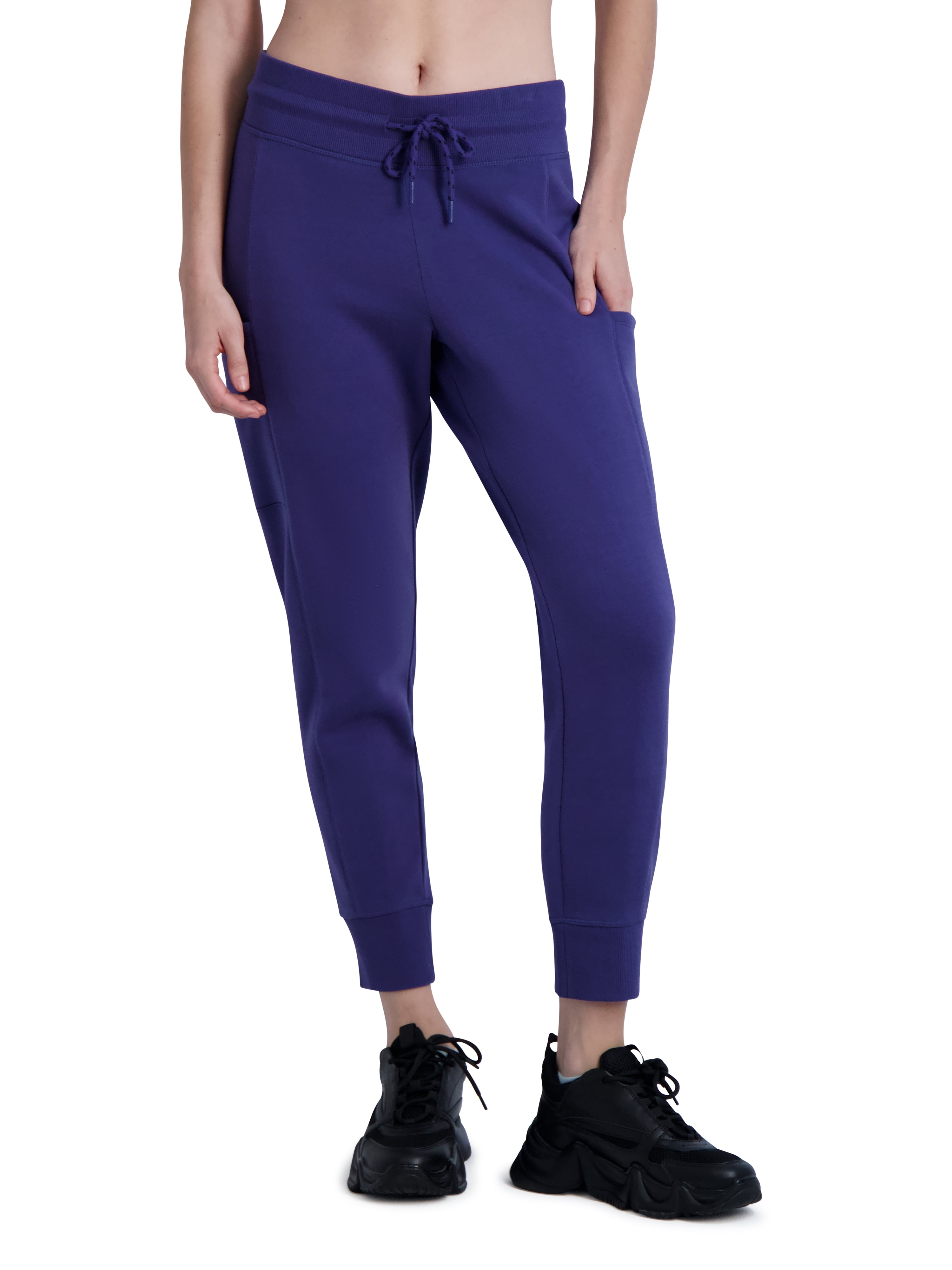 Reebok Women's Super Soft Fleece Gravity Jogger Sweatpants with Zipper Pocket - Walmart.com