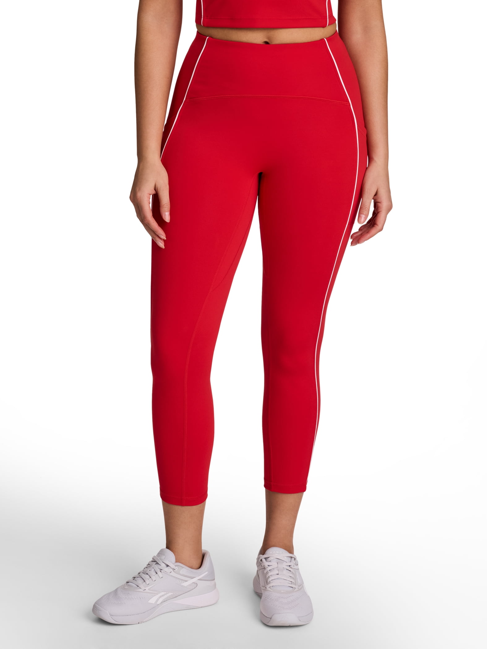 Reebok Women's and Women's Plus Team Player High Rise Capri Legging ...