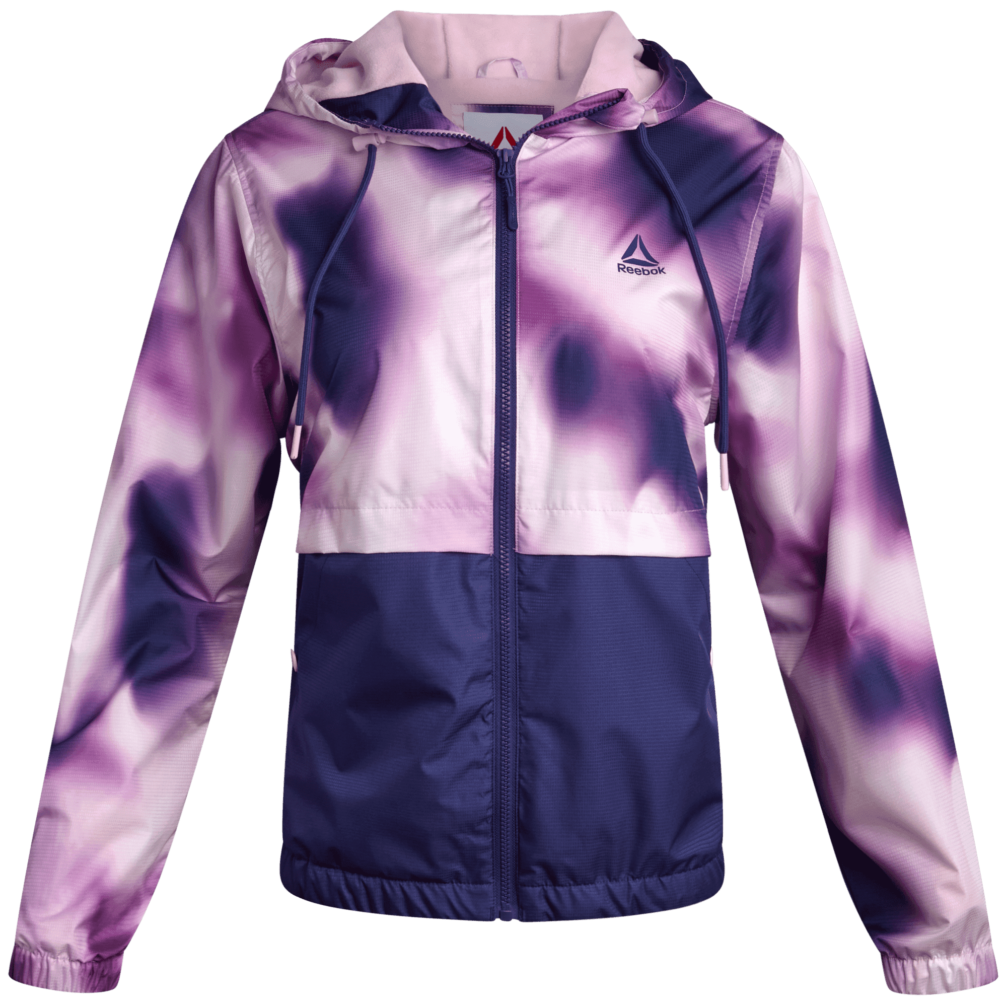 Reebok Women's Windbreaker - Lightweight Hooded Waterproof Shell Rain ...
