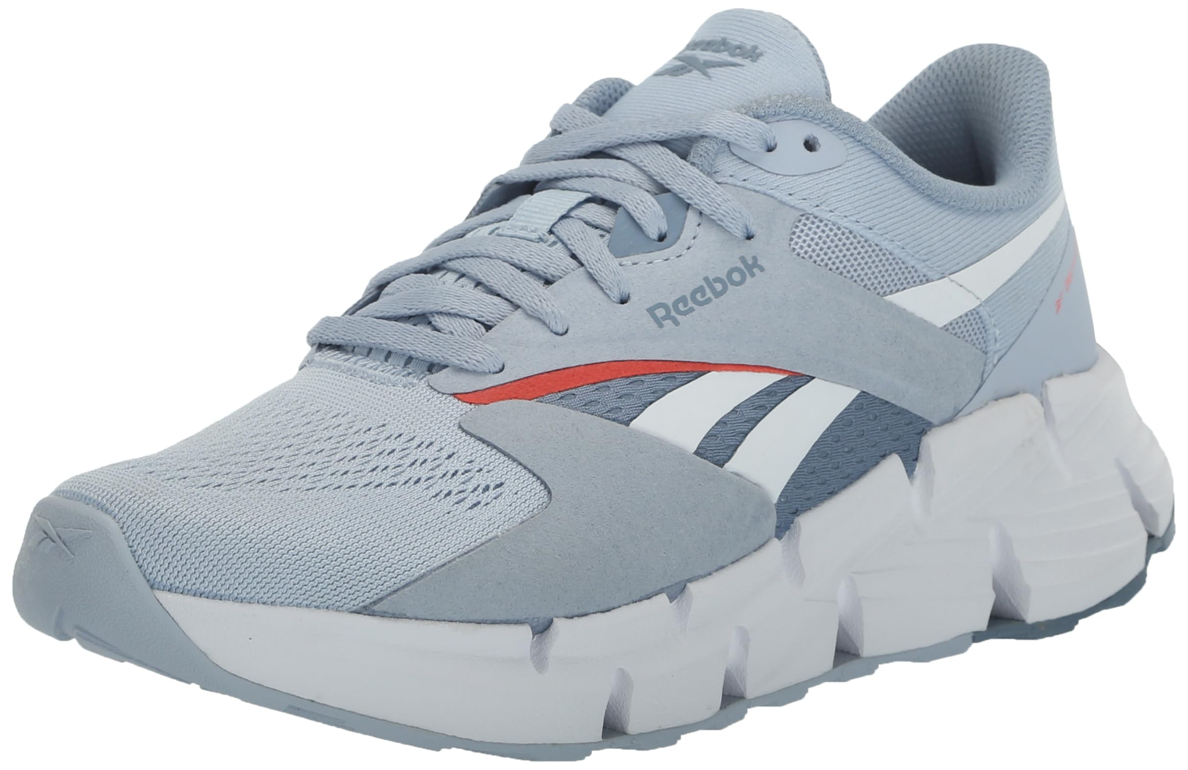 Reebok Women's Zig Dynamica 5 Sneaker, Pale Blue/Vintage Blue/Dynamic ...