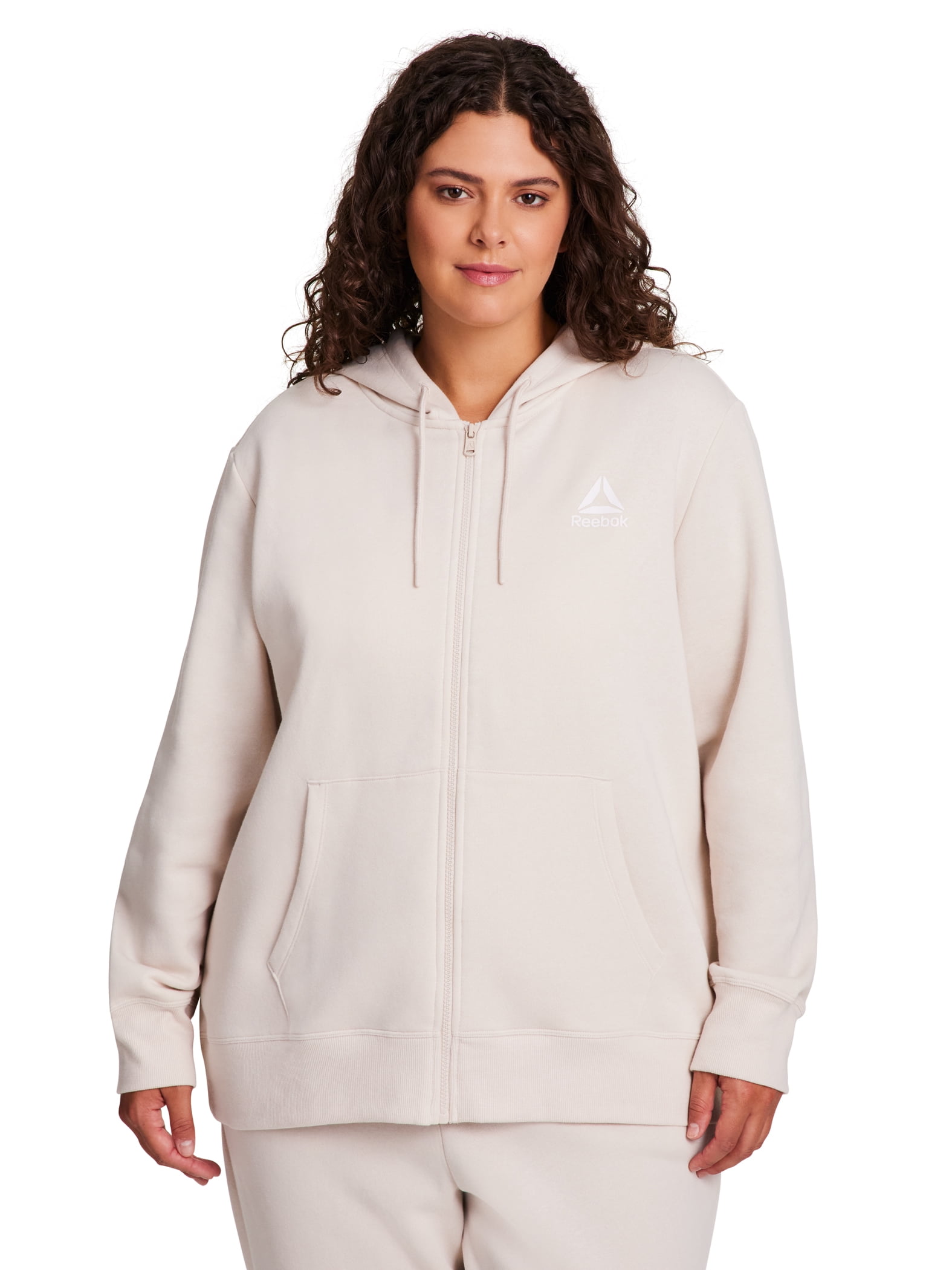 Reebok Women's and Women's Plus Game Day Zip Up Hoodie, Sizes XS-4X ...