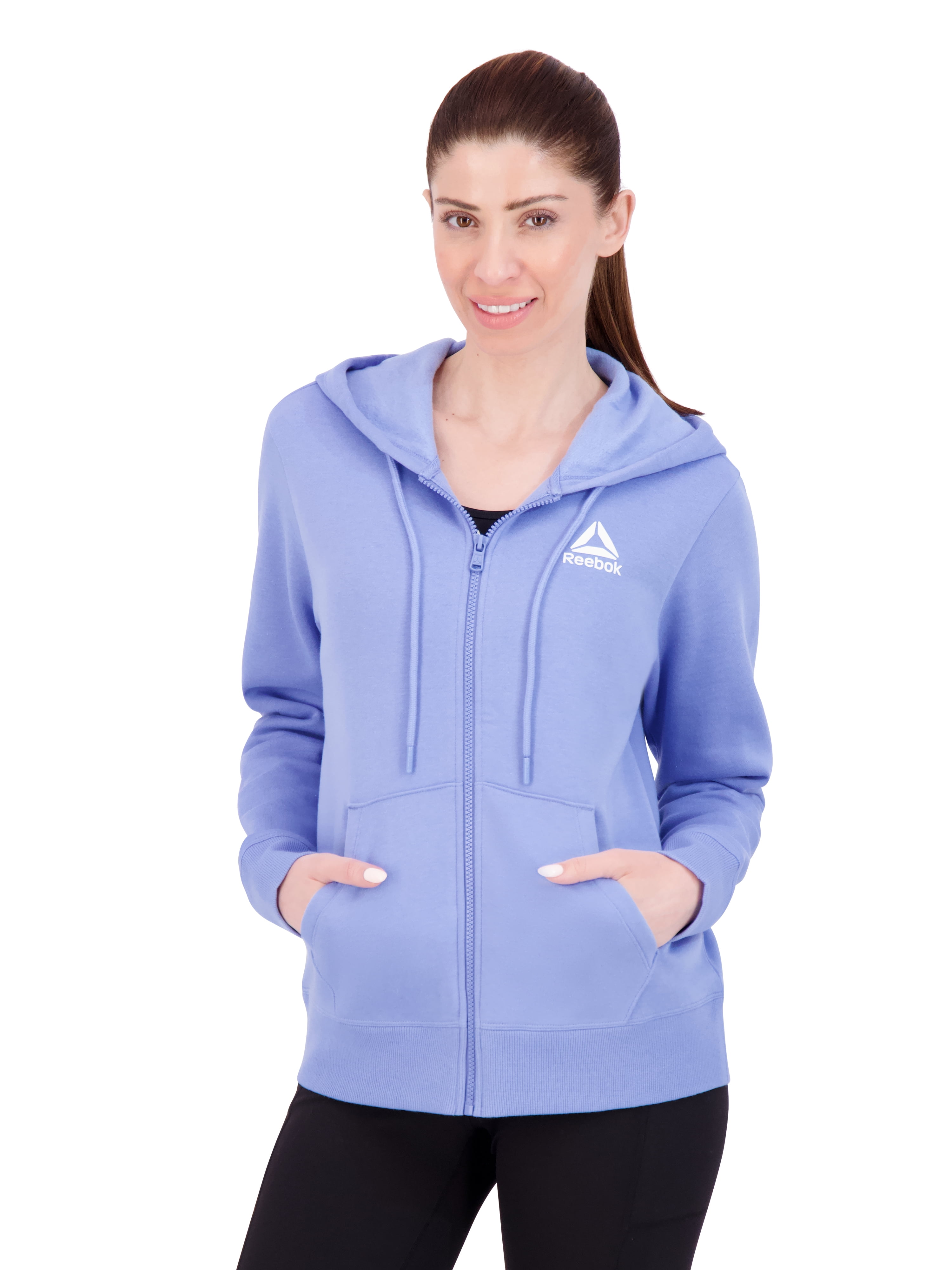 Reebok Women's and Women's Plus Day to Day Zip Up Hoodie, Sizes XS-4X ...