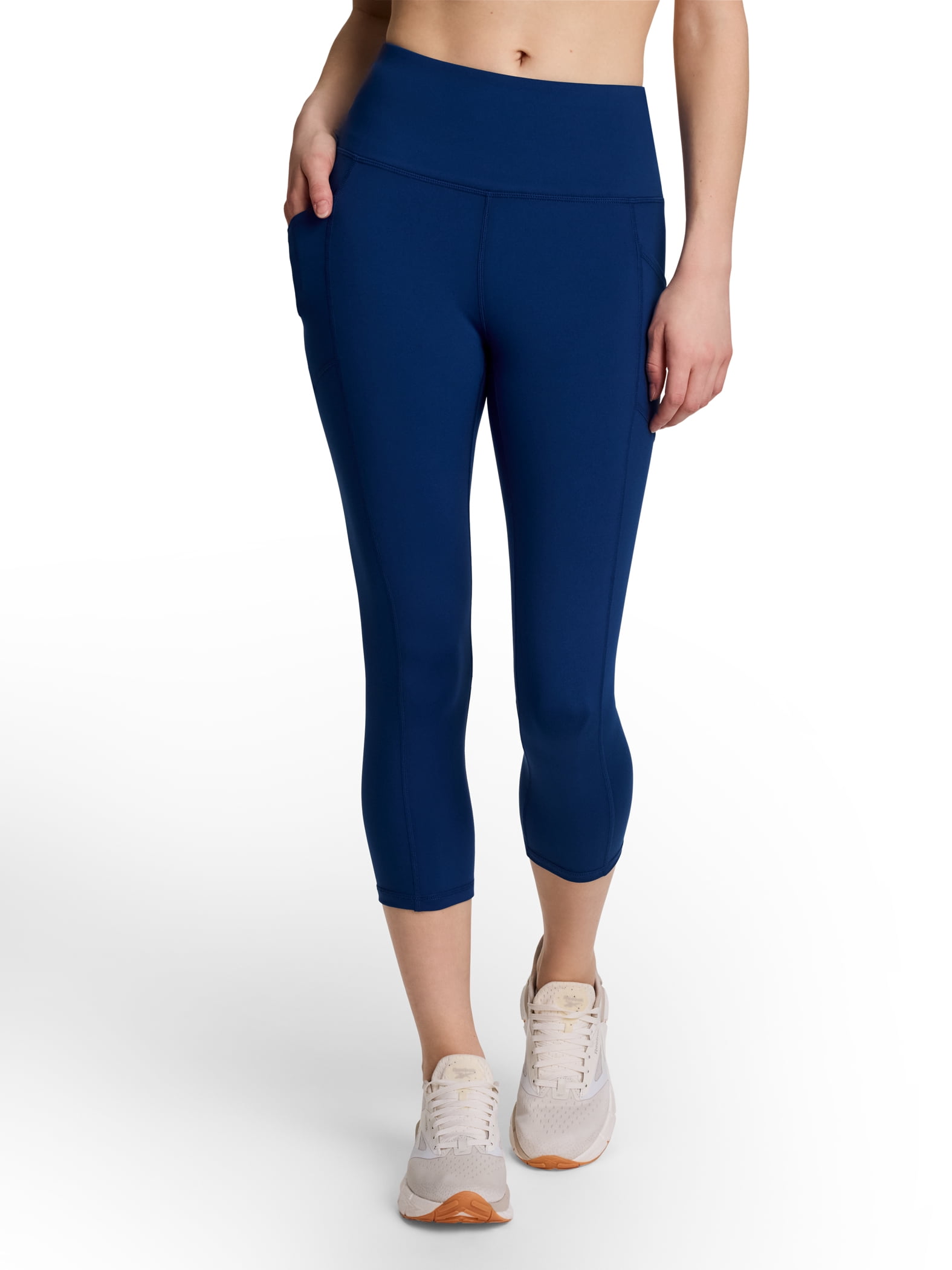 Reebok Women's and Women's Plus Everyday High Rise Capri Leggings, 20 ...