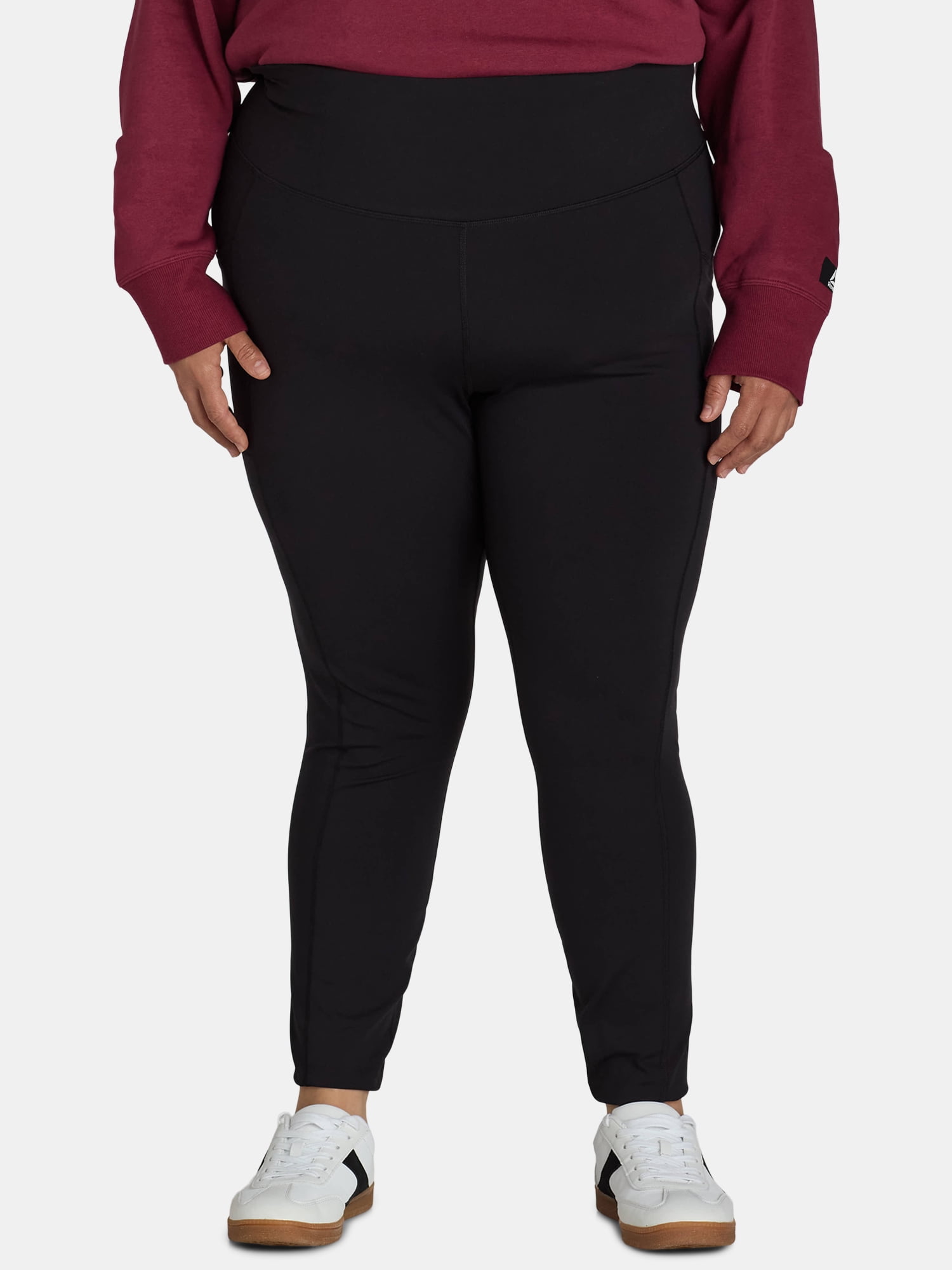 Reebok Women's High-Rise Workout Leggings with Pockets, Sizes XS-4X ...