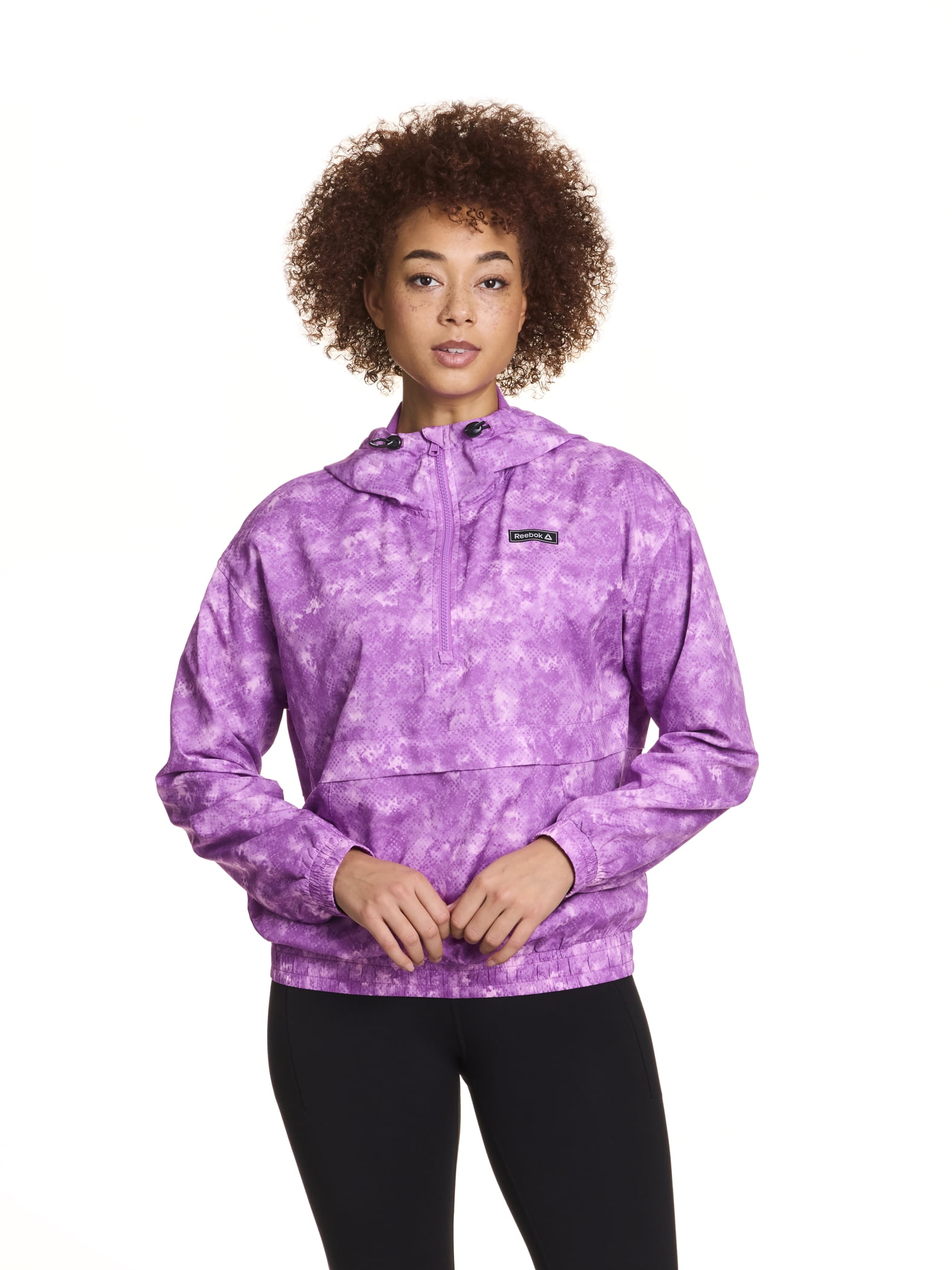 Reebok Women's and Women's Plus Half-Zip Sprinter Jacket, Sizes XS-4X ...