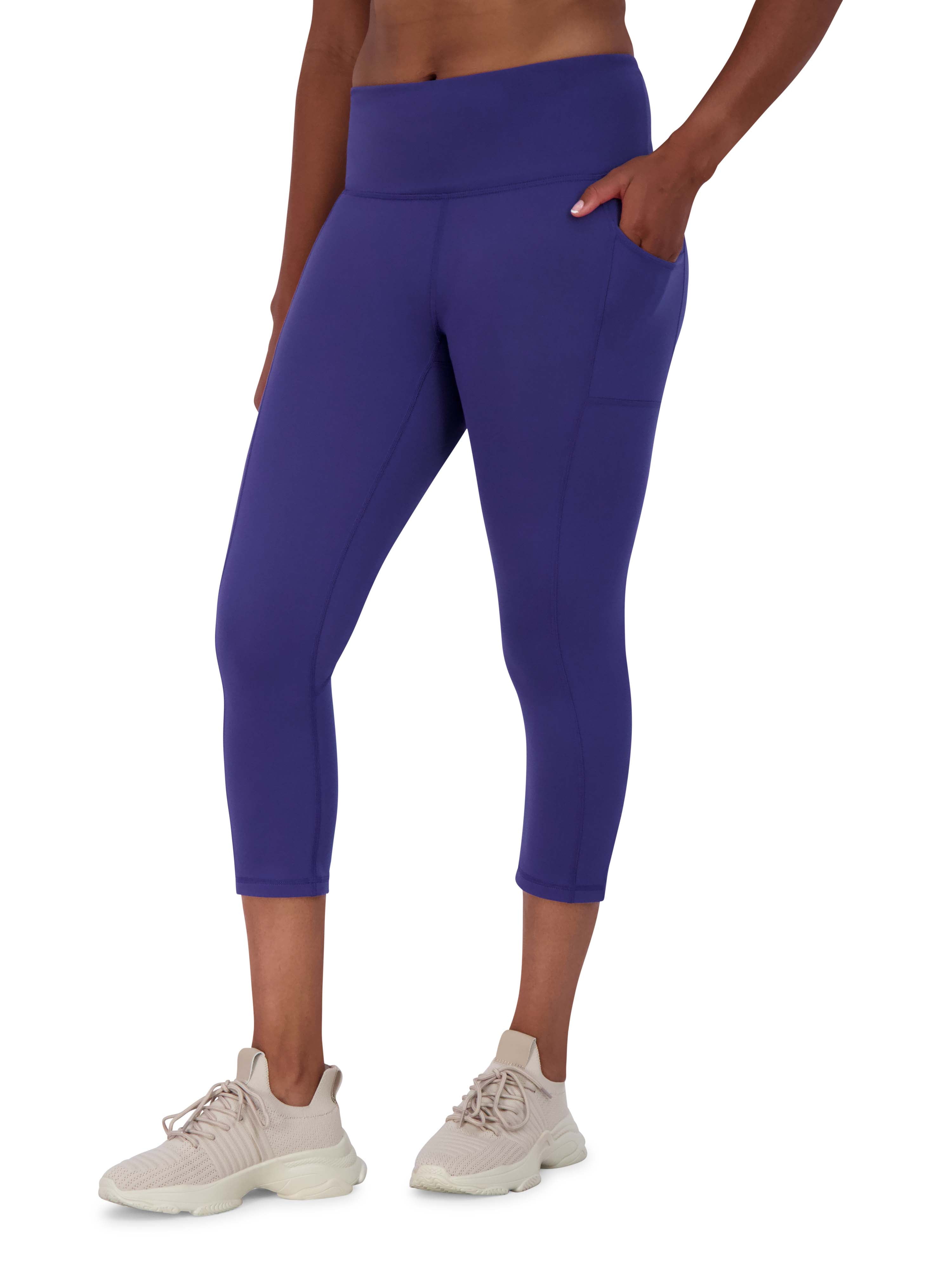 Reebok Women's and Women's Plus Highrise Everyday Capri Legging with 20 ...