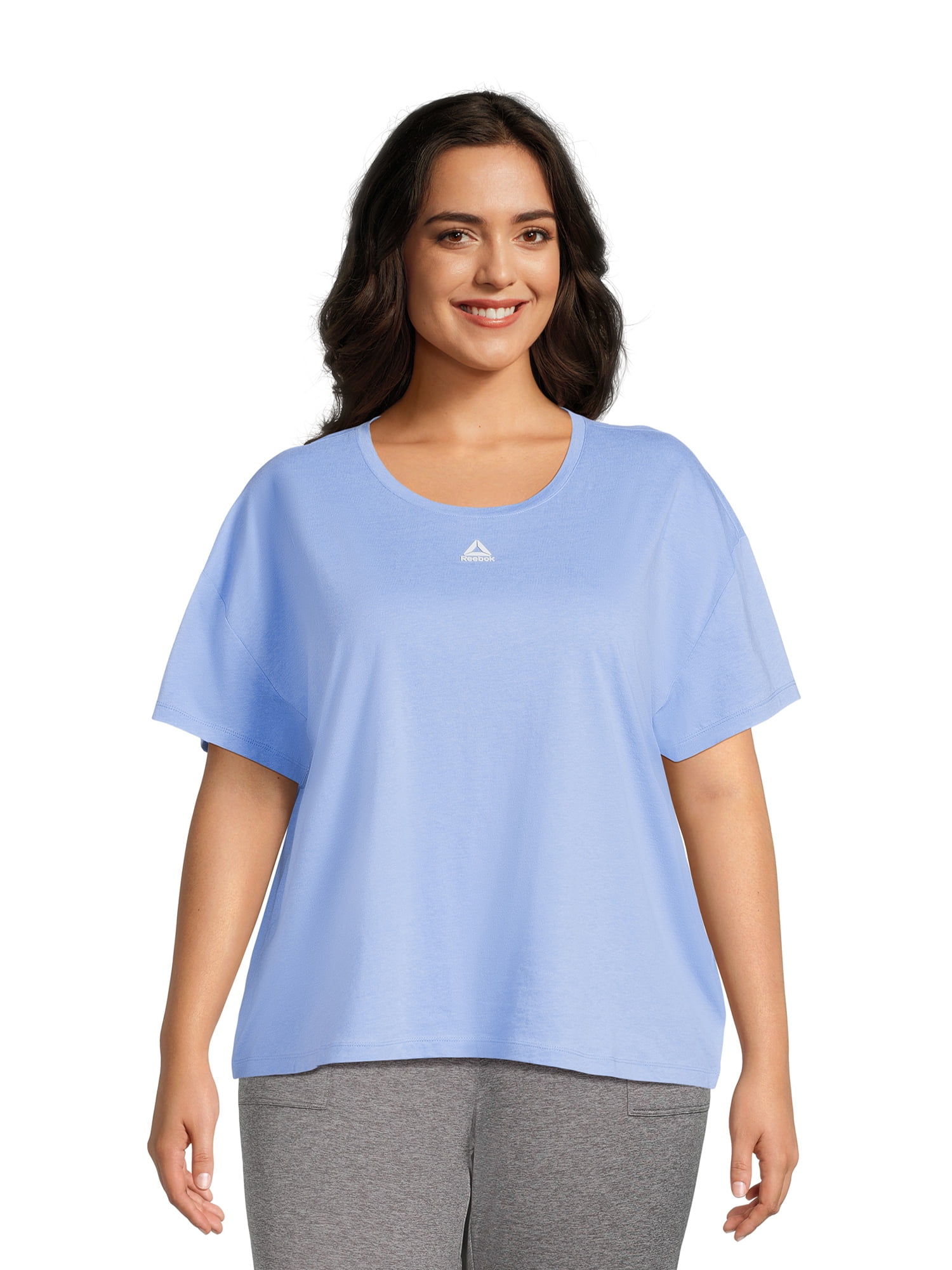 Reebok Women’s and Women's Plus Identity Short Sleeve Graphic T-Shirt ...