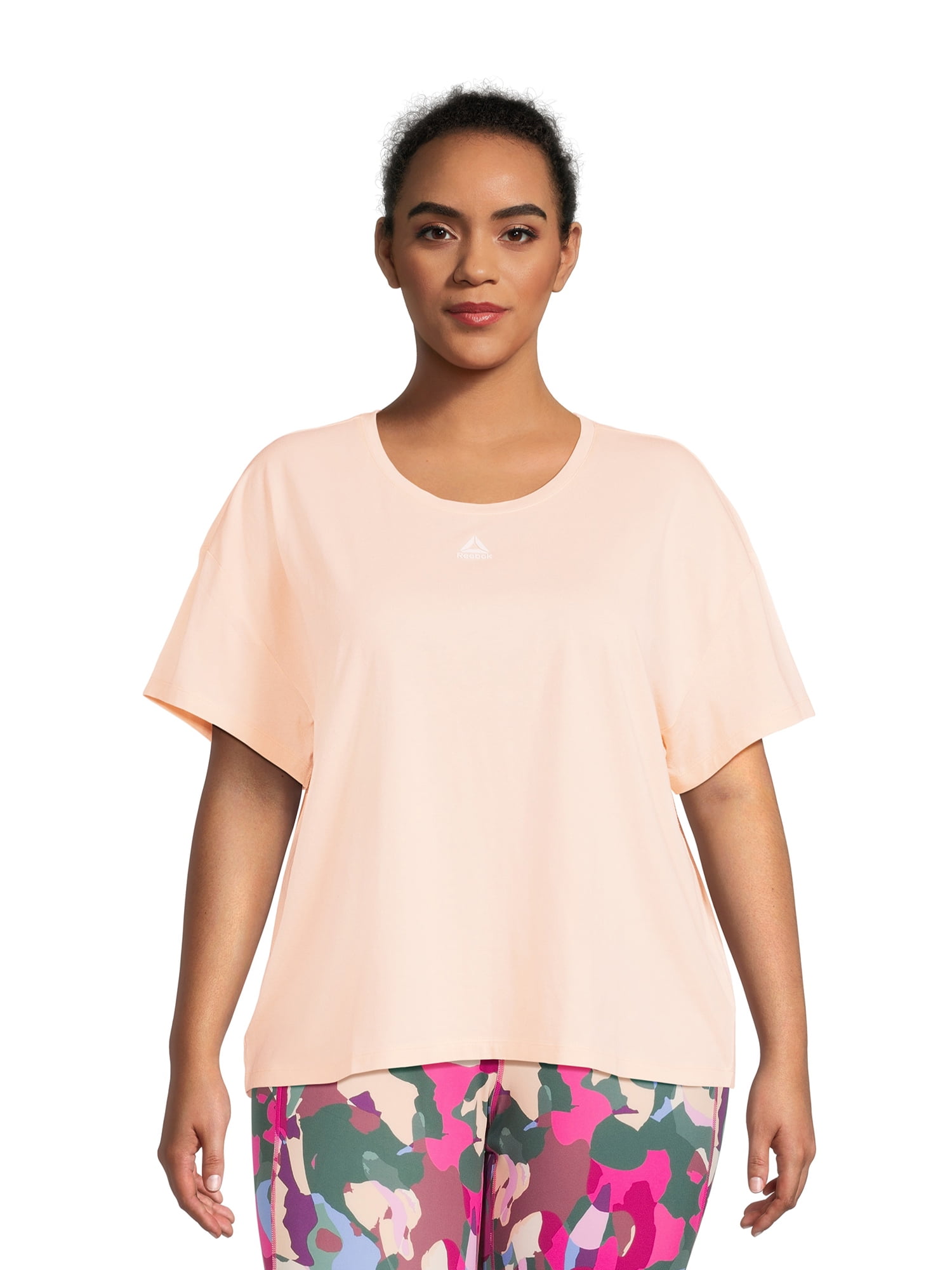 Reebok Women’s and Women's Plus Identity Short Sleeve Graphic T-Shirt ...