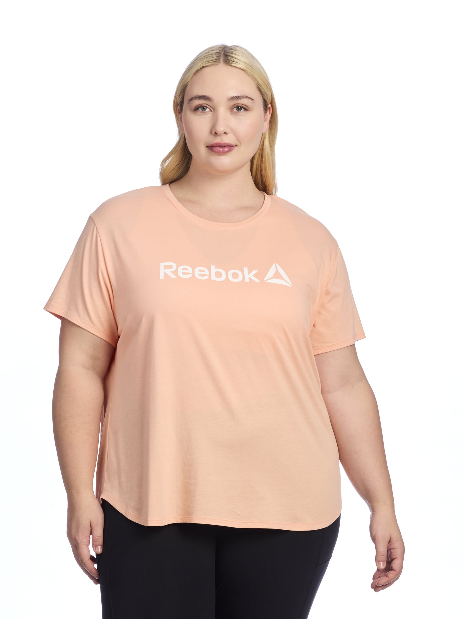 Reebok Women’s and Women's Plus Identity Short Sleeve Graphic T-Shirt ...