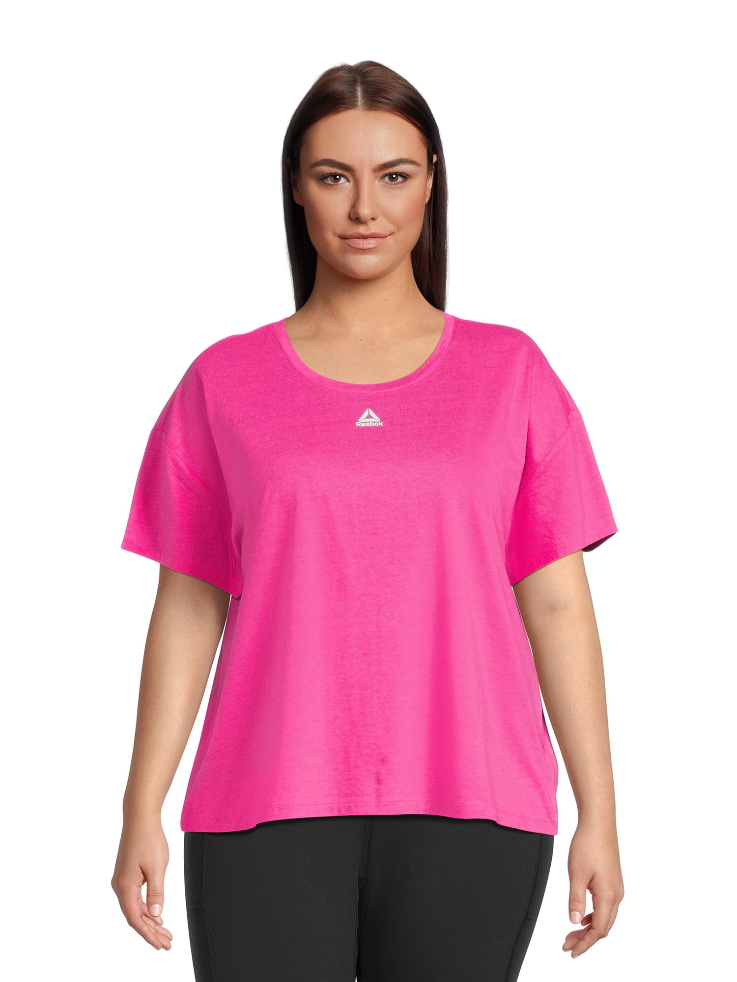 Reebok Women’s and Women's Plus Identity Short Sleeve Graphic T-Shirt ...