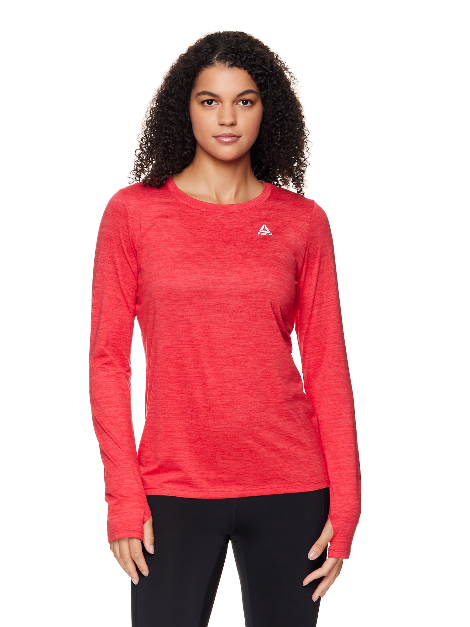 Reebok Women's and Women's Plus Legacy Core Knit Performance Long ...