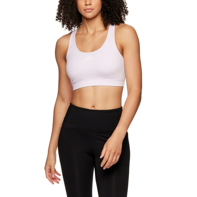 Reebok Stronger Sports Bra Moisture Wicking Fabric - Walmart.com
