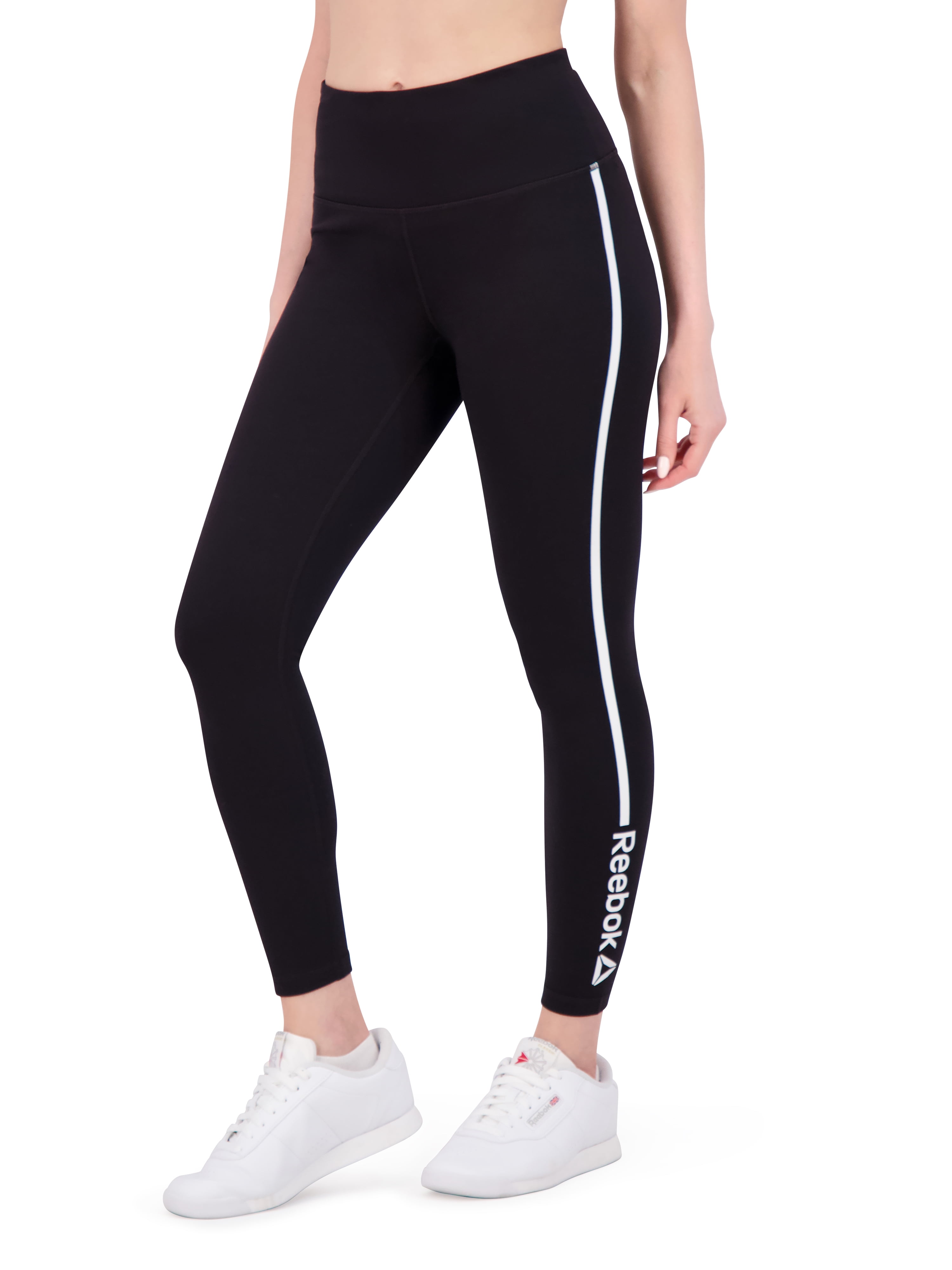 Reebok Women's and Women's Plus On-the-Go High Rise 7/8 Legging, Sizes ...