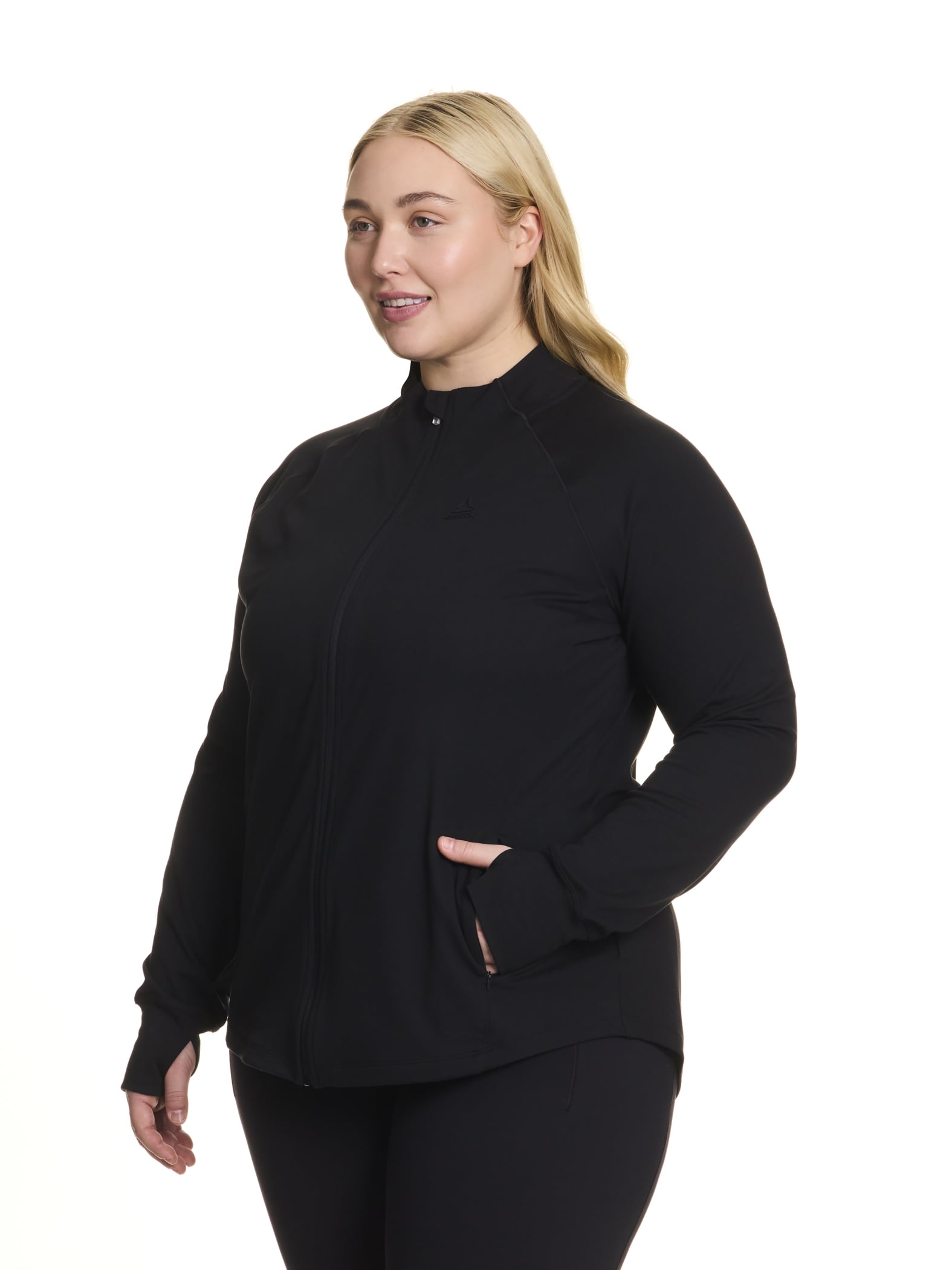 Reebok Women's and Women's Plus Reflex Performance Jacket, Sizes XS-4X ...
